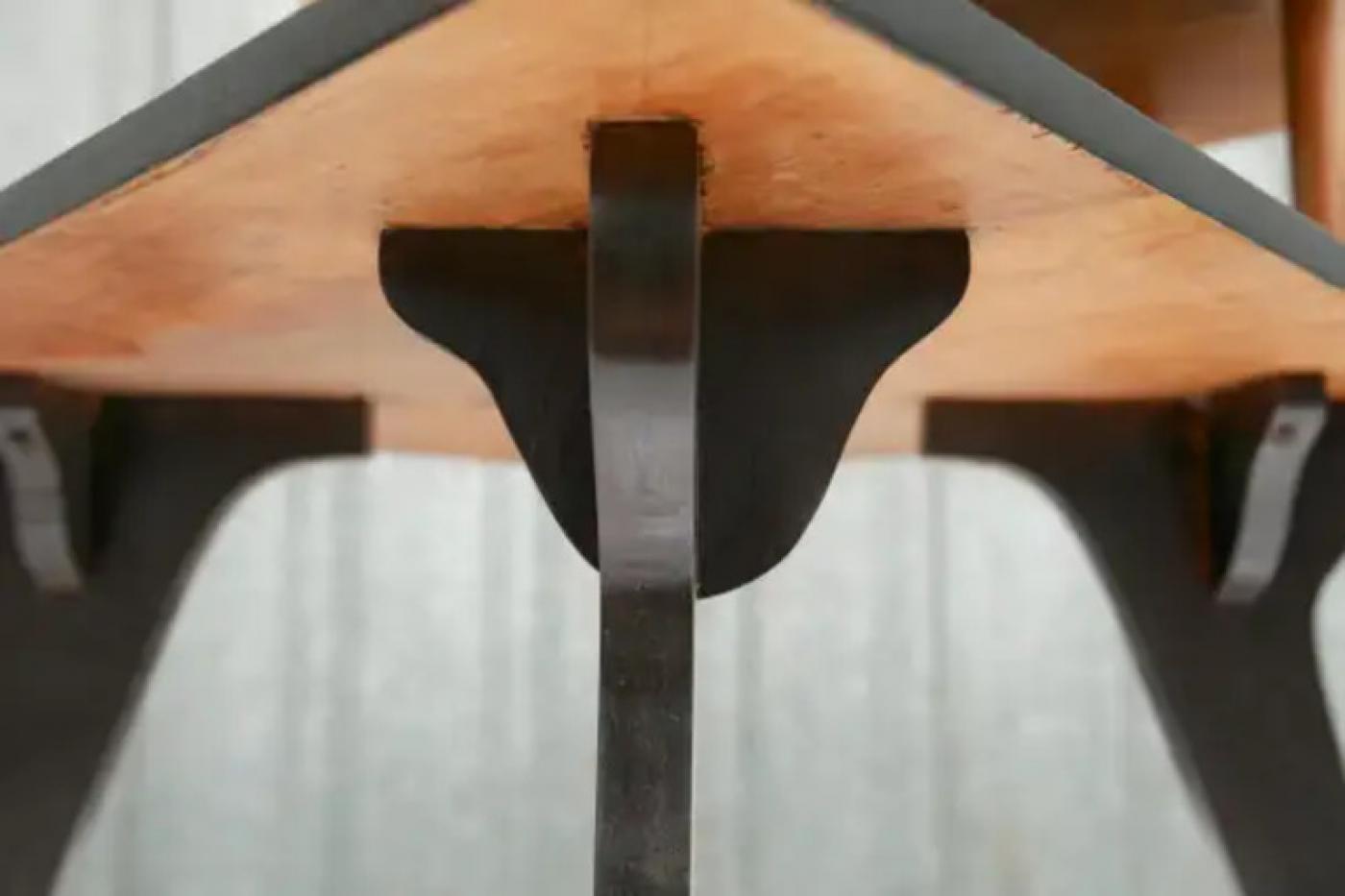 José Zanine Caldas - Black Accent Side Table by Jose Zanine Caldas, 1950s