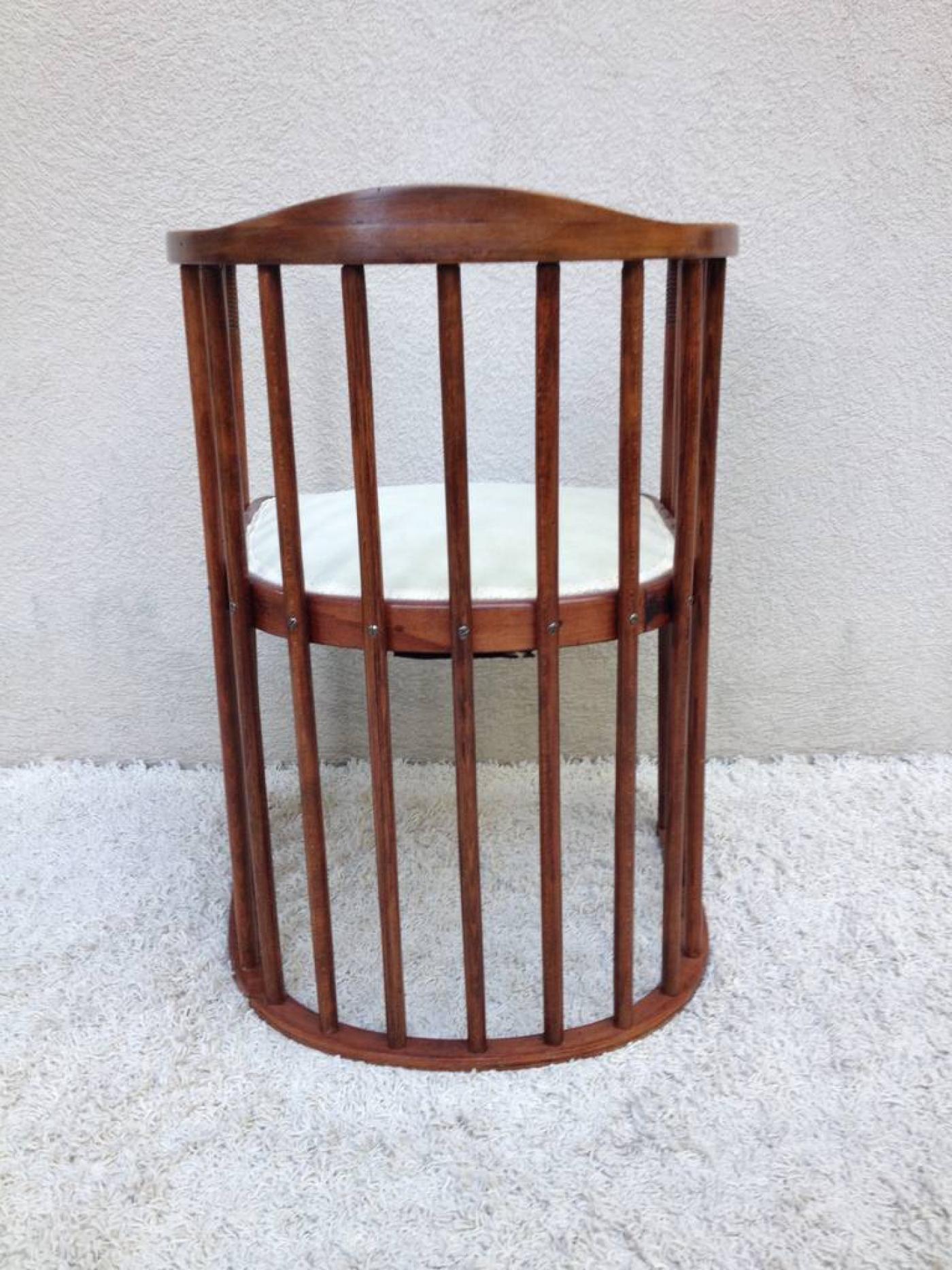 Josef Hoffmann - Joseph Hoffman for Kohn Signed Barrel Chair