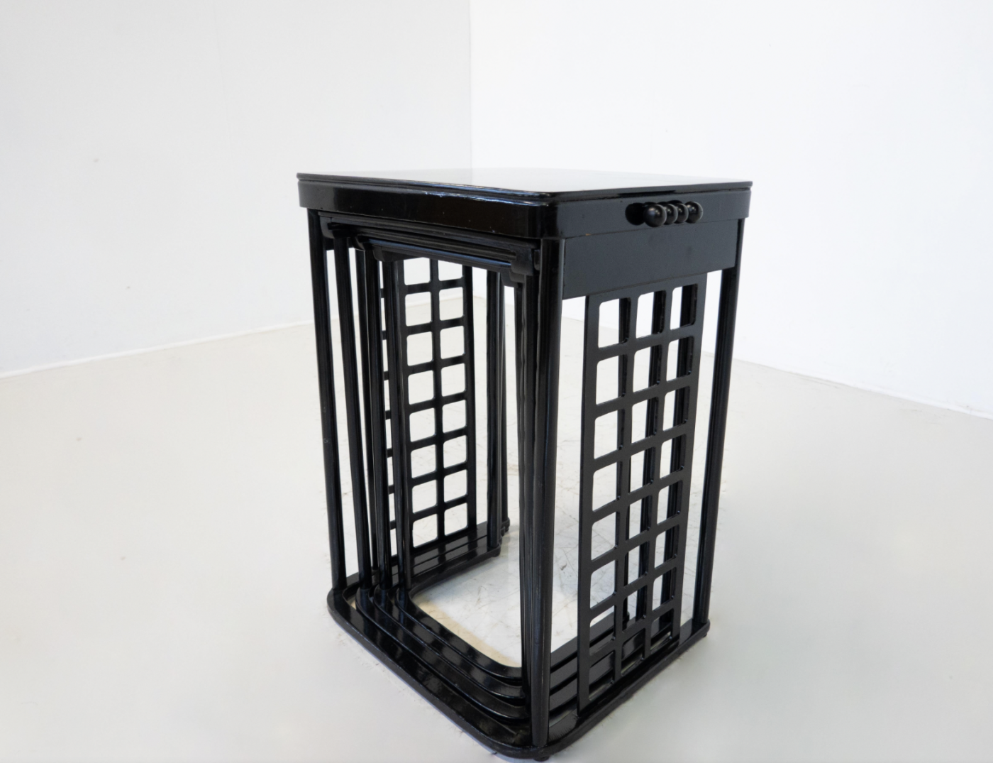 Josef Hoffmann - Nesting Tables "986" by Josef Hoffman, Vienna, 1900s