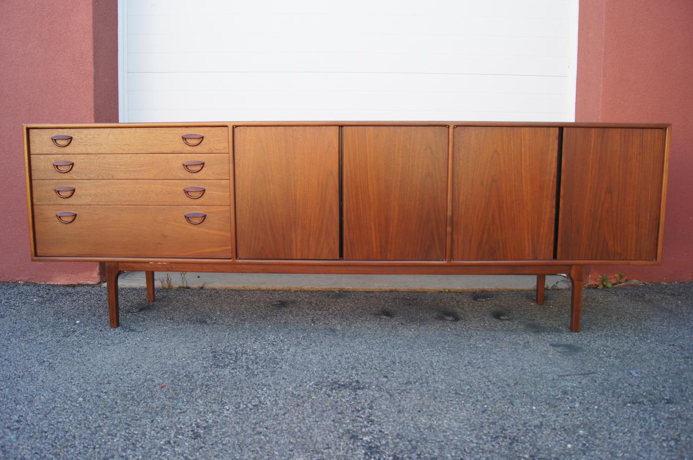 Kai Kristiansen - Large Walnut Sideboard by Kai Kristiansen