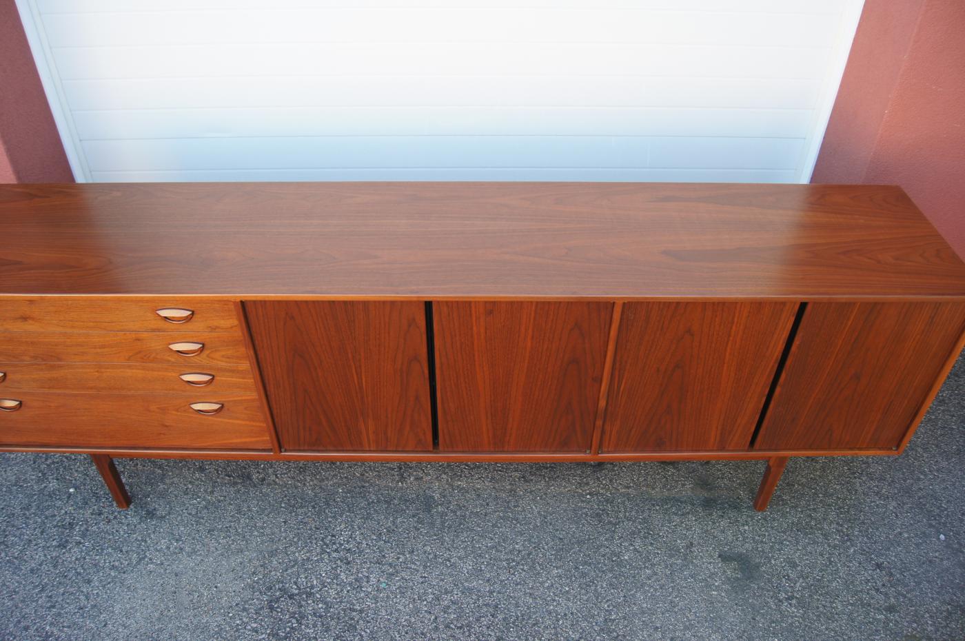 Kai Kristiansen - Large Walnut Sideboard by Kai Kristiansen