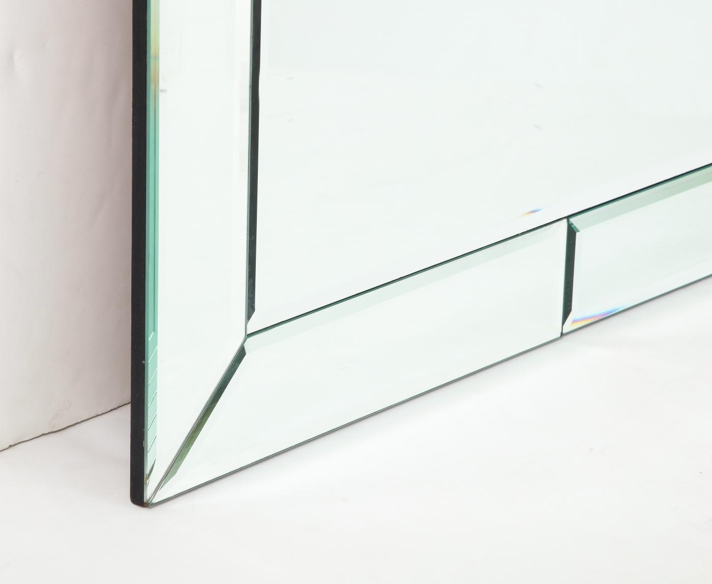 Karl Springer - Karl Springer Beveled Edge Arch Mirror