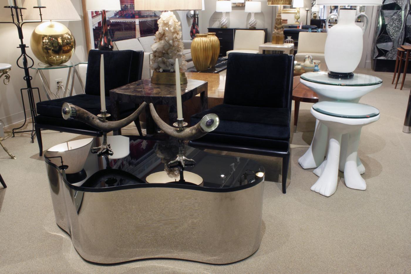 Karl Springer - Karl Springer "Free Form Coffee Table" 2002