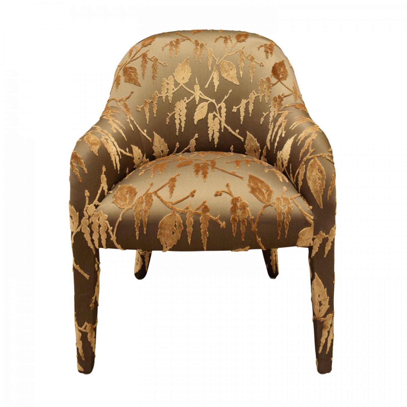 Karl Springer - Karl Springer Pair of "Upholstered Chairs" 1980s