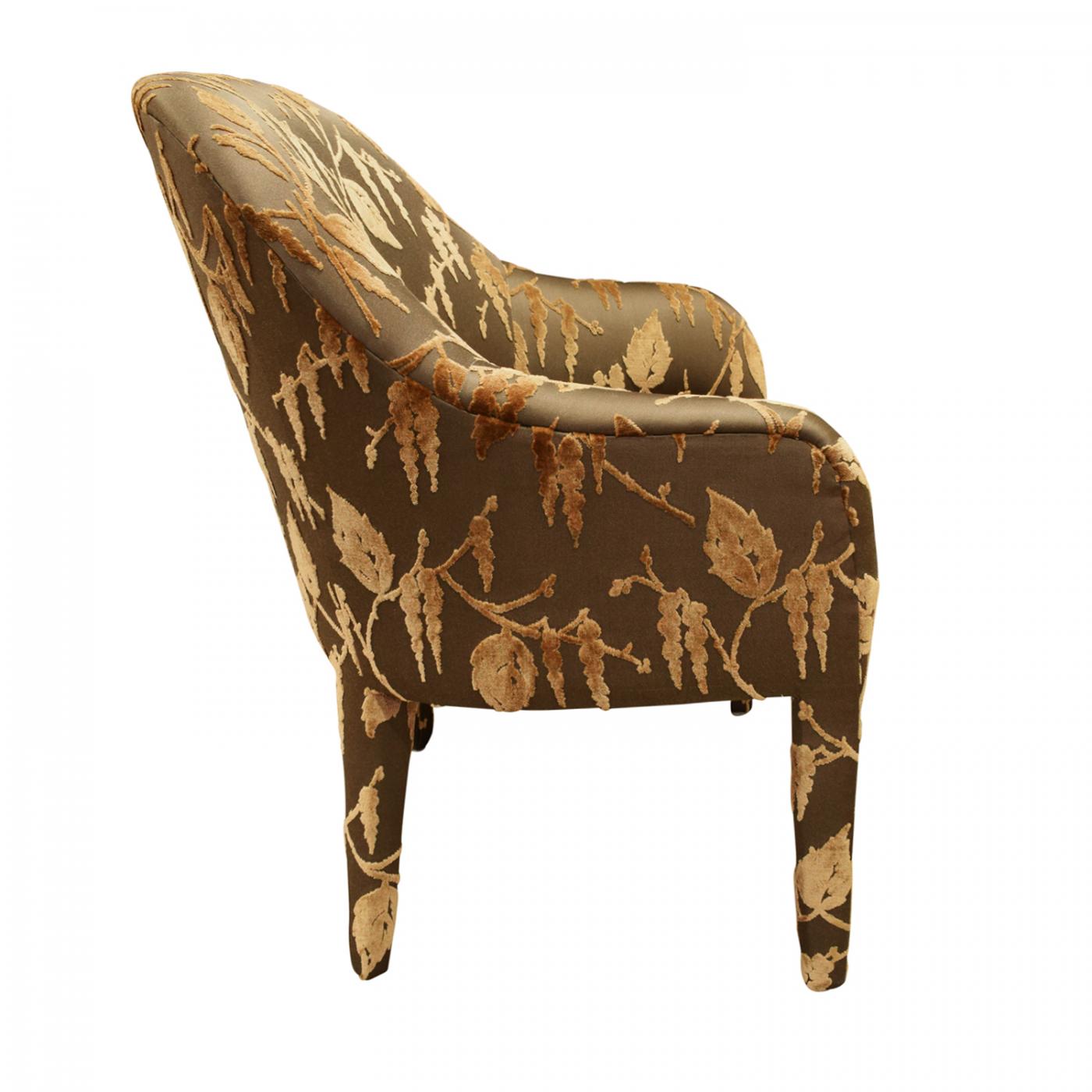 Karl Springer - Karl Springer Pair of "Upholstered Chairs" 1980s