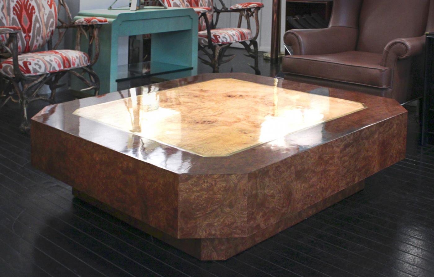 Karl Springer - Rare and Exceptional Coffee Table by Karl Springer