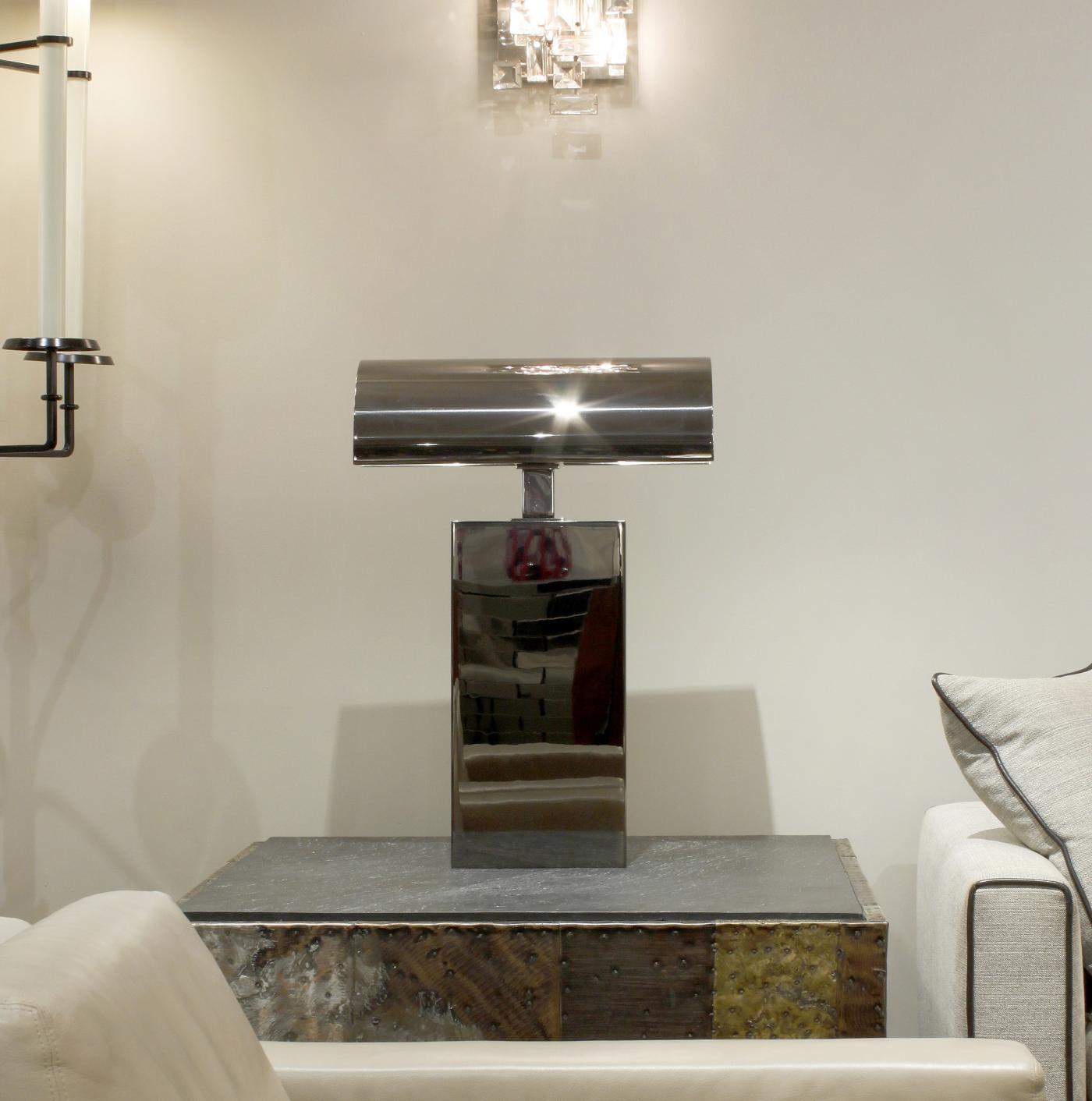 Karl Springer - Sculpture Desk Lamp by Karl Springer