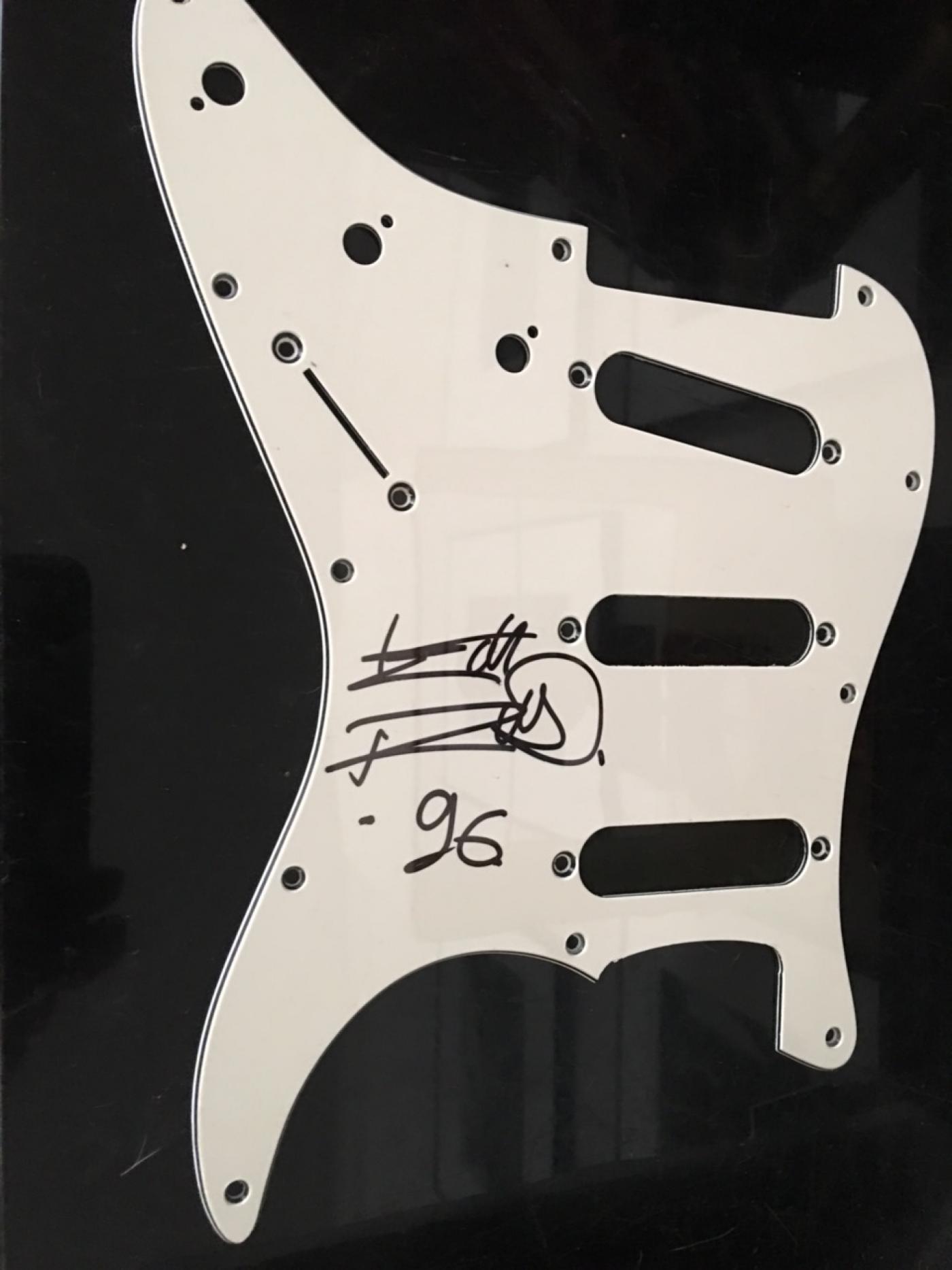 Keith Richards - Autographed Stratocaster Style Pickguard Signed by ...
