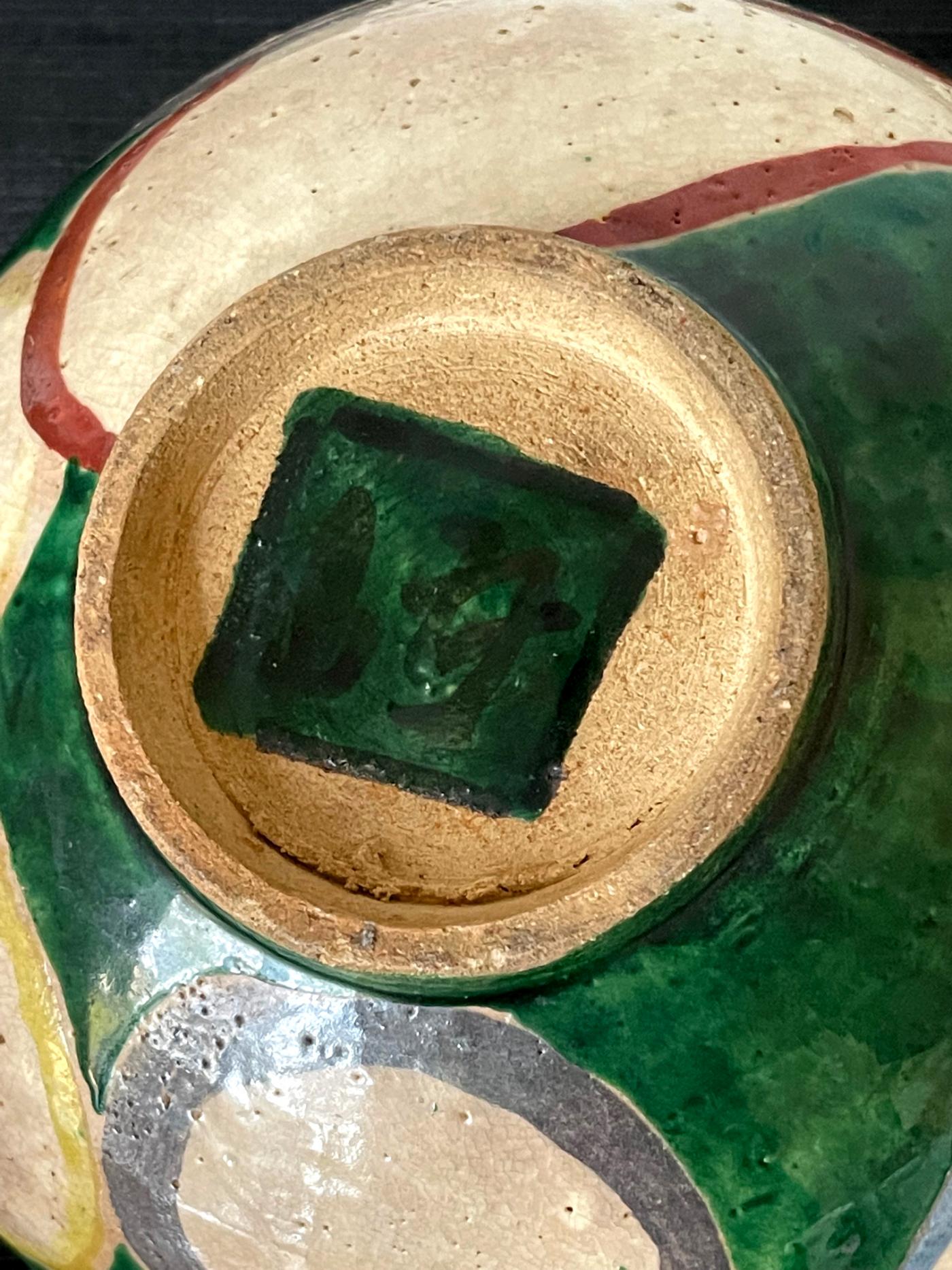 Kenzan Ogata - Japanese Ceramic Bowl Meiji Period Style of Ogata Kenzan