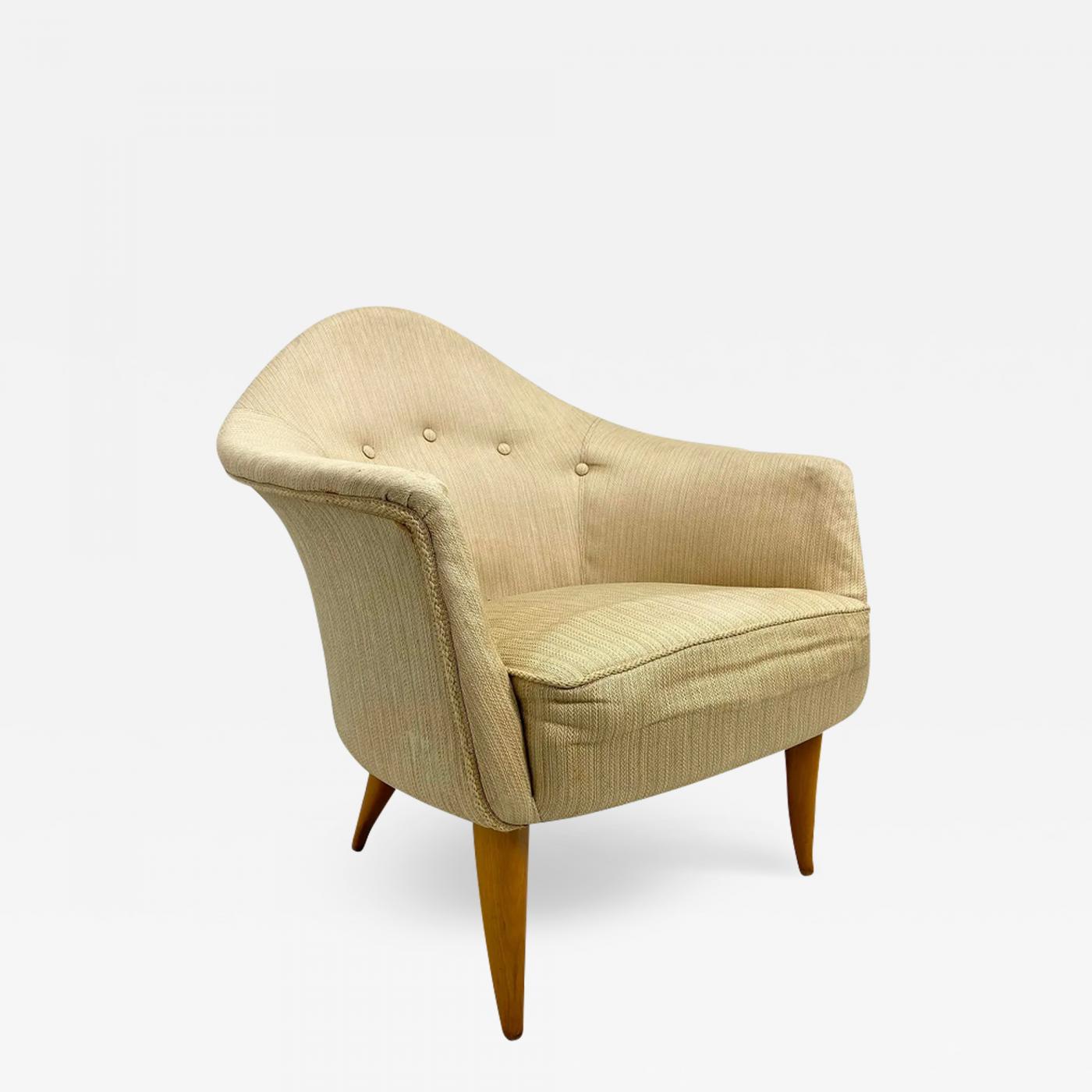 Kerstin Hörlin-Holmquist - 1950s Kerstin Hörlin-Holmquist "Adam" Lounge ...