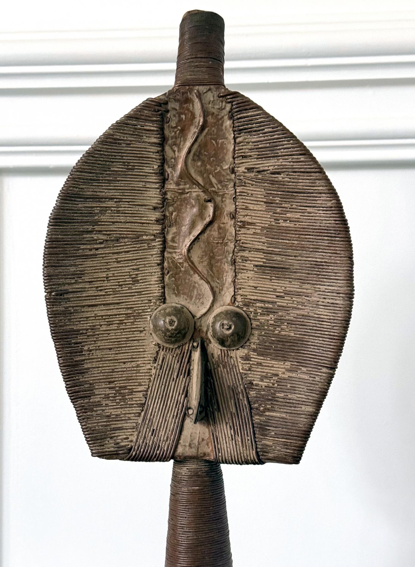 Kota Reliquary Figure Sculpture Mahongwe People Gabon