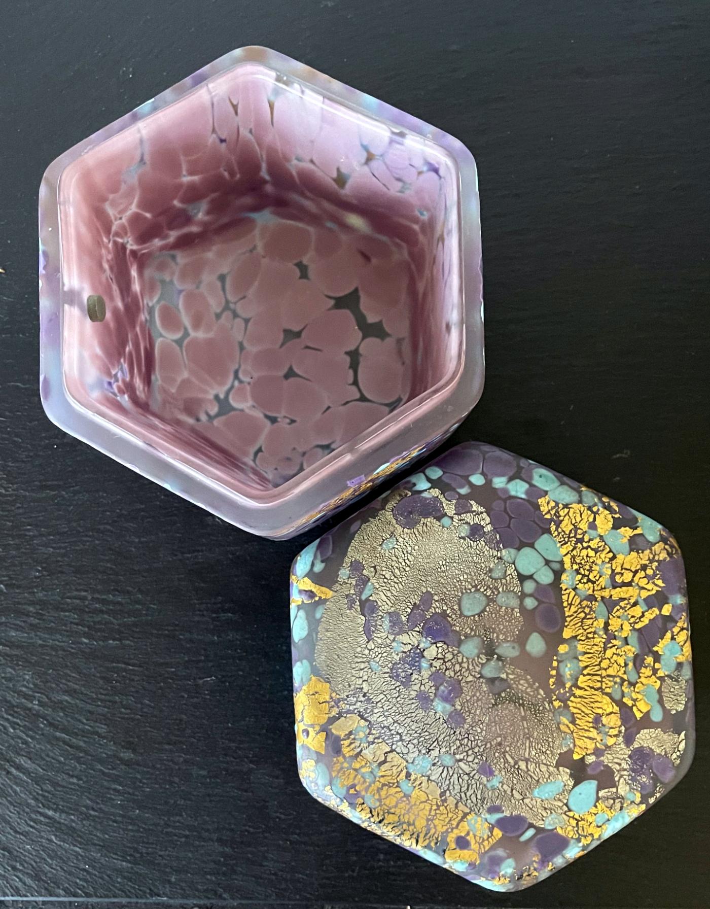 Kyohei Fujita - Japanese Kazaribako Glass Box by Kyohei Fujita
