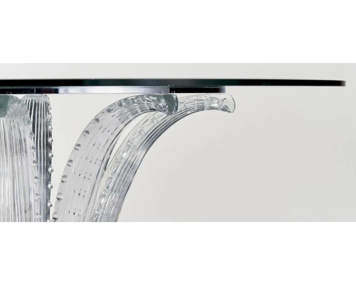 Lalique - Lalique France, A Magnificent and Large Crystal Cactus Table ...