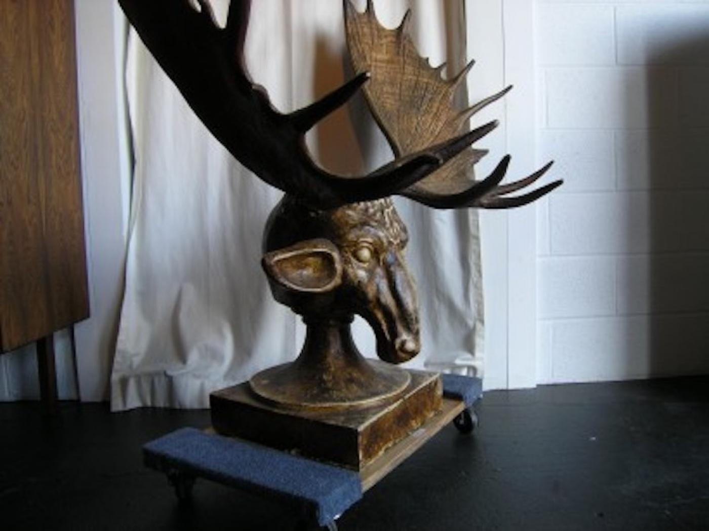 Large Fantastic Beast Folk Art Sculpture