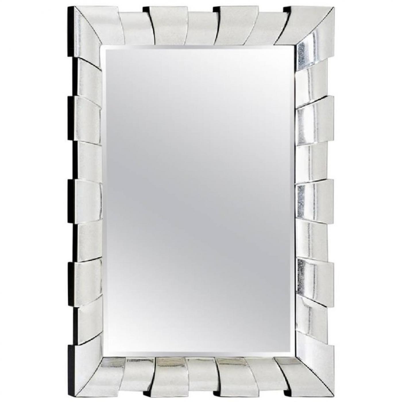Large Wall Mirror with Architectural Form