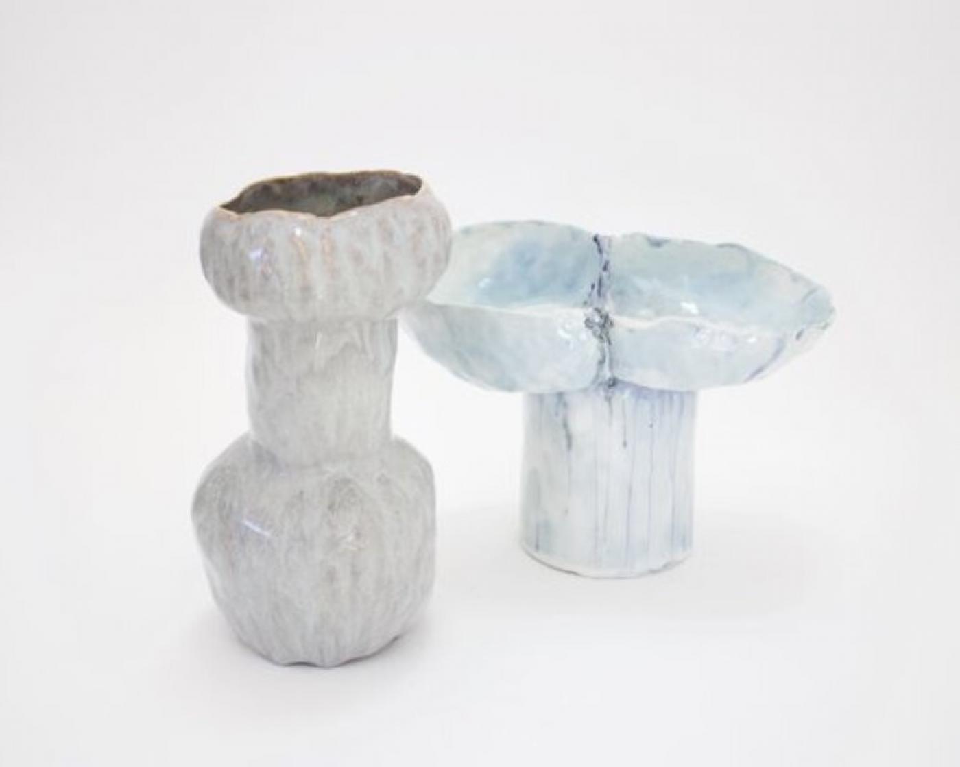 Laura Letinsky - LAURA LETINSKY GLAZED PORCELAIN CERAMIC VASE UNTITLED 2021