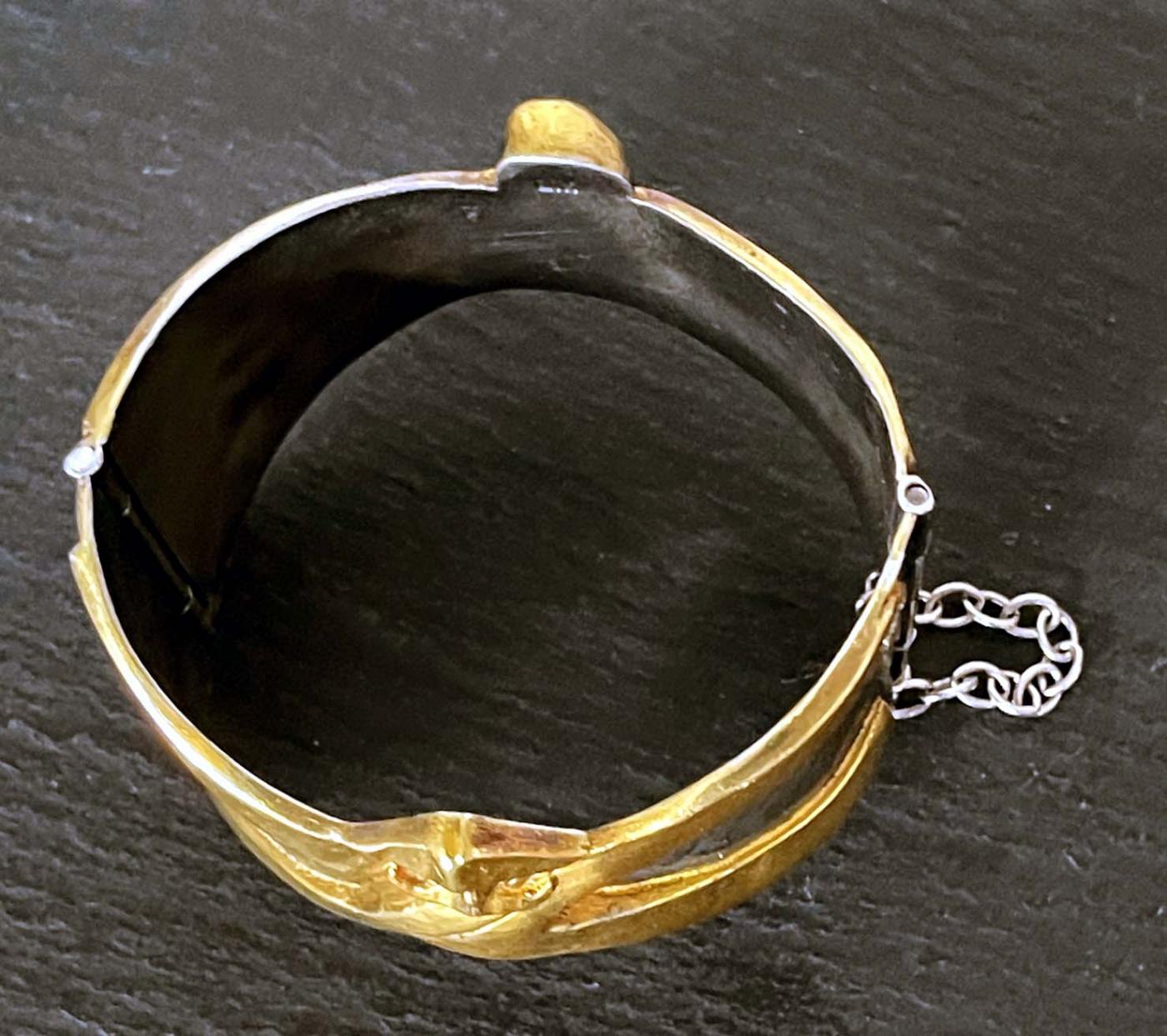 Line Vautrin - French Art Bronze Bracelet by Line Vautrin