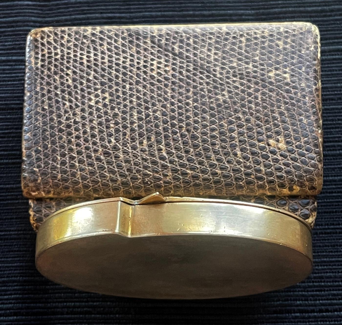Line Vautrin - French Sculptured Gilt Bronze Box by Line Vautrin