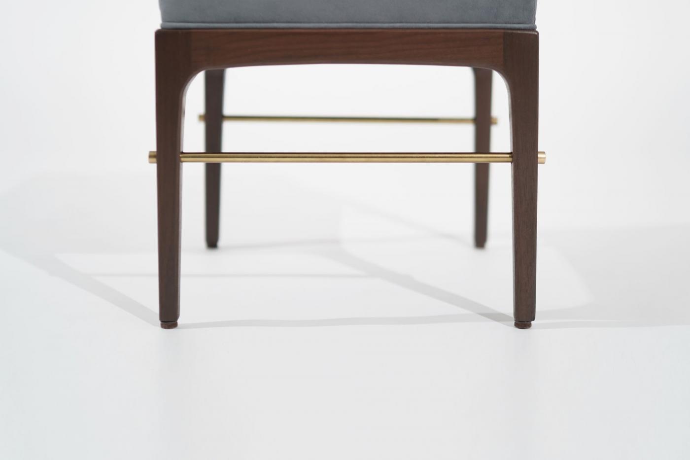 Stamford Modern - Linear Stools in Special Walnut Series 18 by Stamford ...