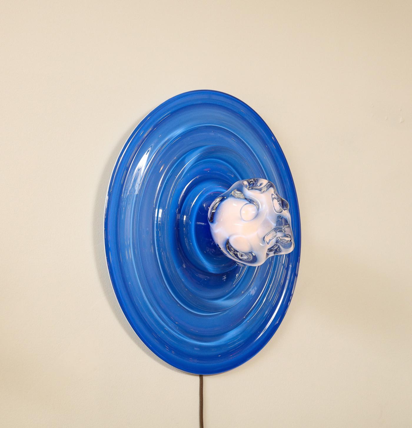 Lorin Silverman - Ripple Flush Mount / Wall Light by Lorin Silverman