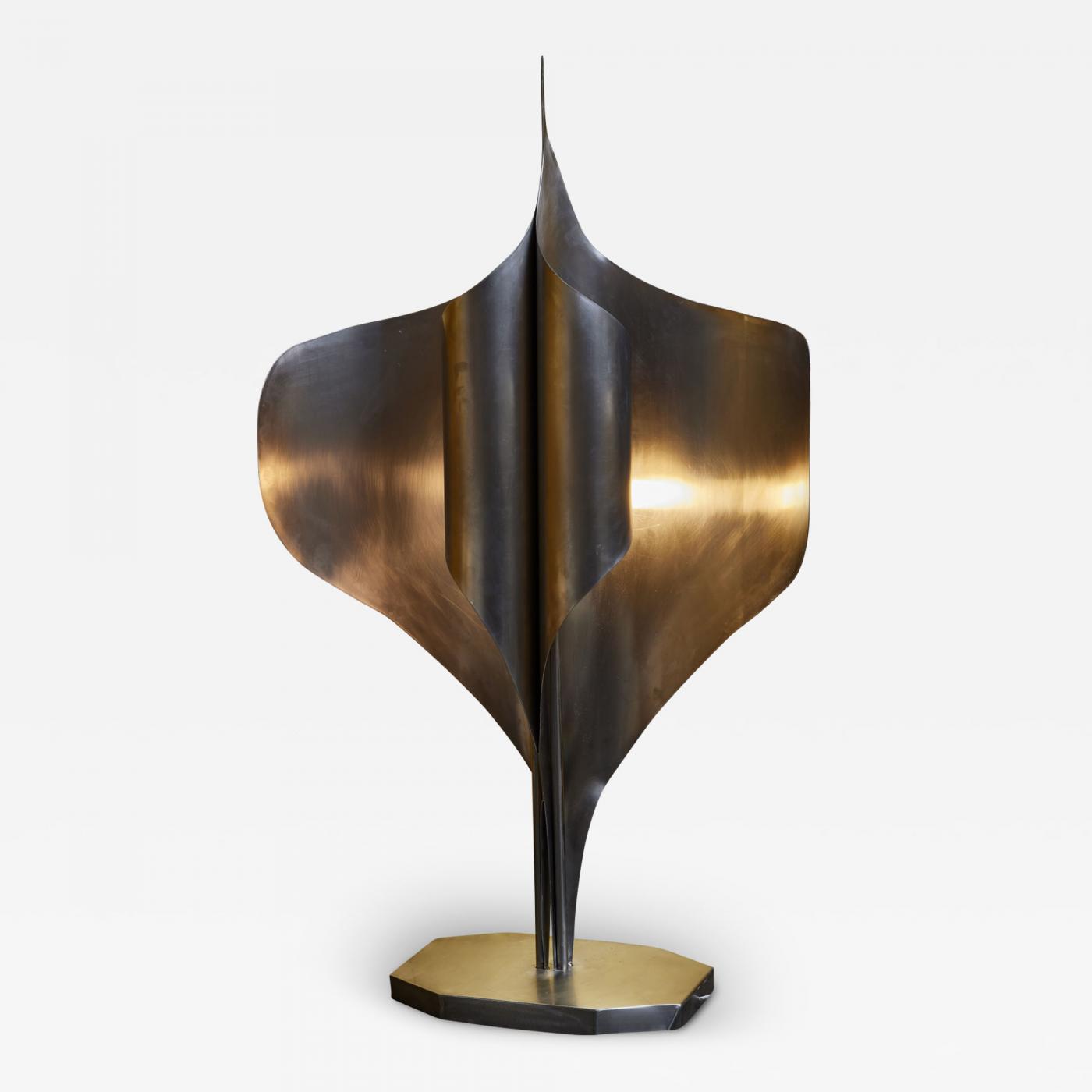 Louis Durot - Louis Durot Unique Steel Floor Lamp