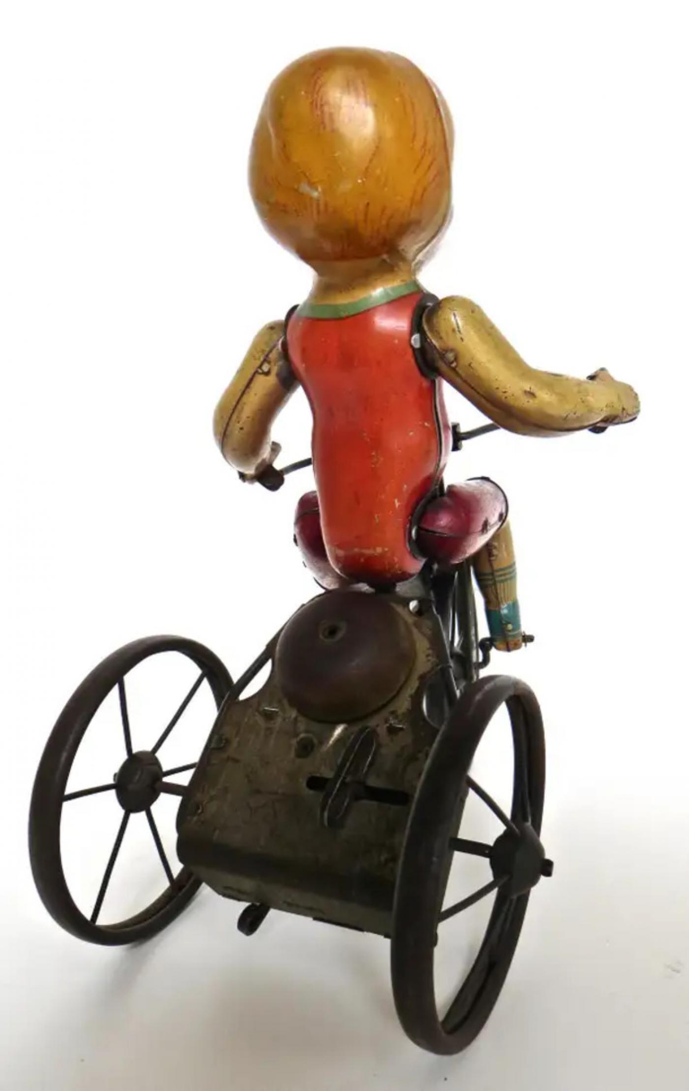 Louis Marx & Co. - Marx "Wonder Cyclist" American Circa 1930