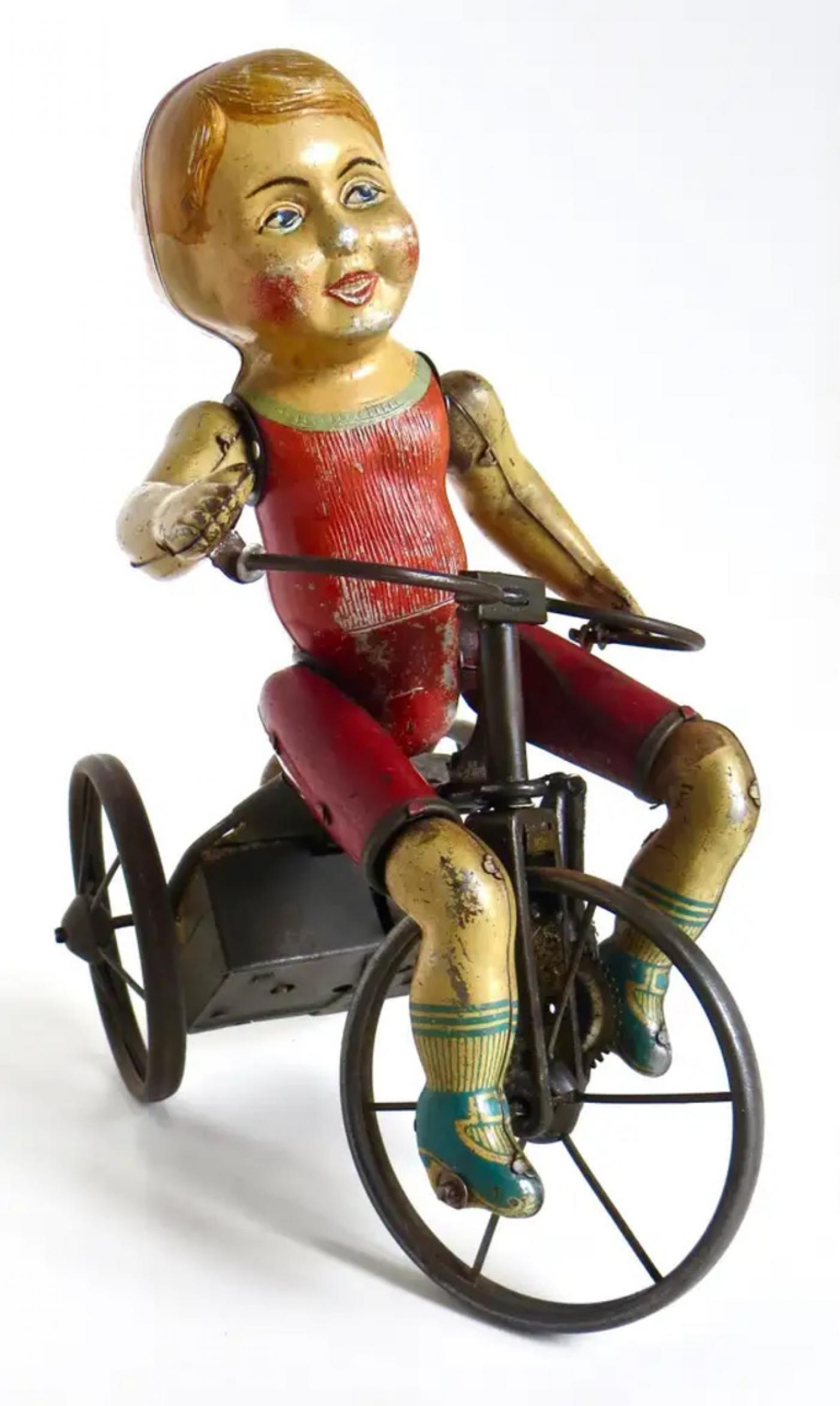 Louis Marx & Co. - Marx "Wonder Cyclist" American Circa 1930