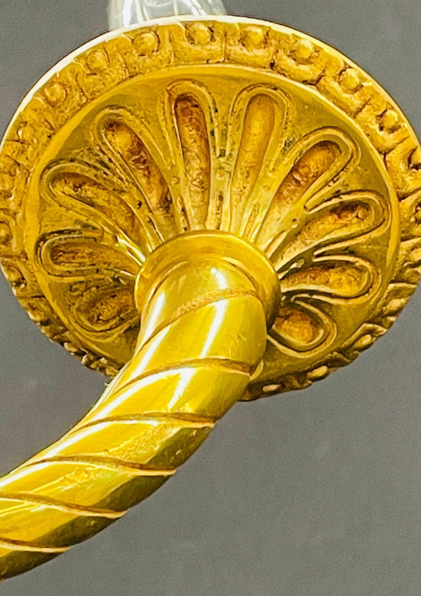 Louis XVI Dore Bronze Chandelier