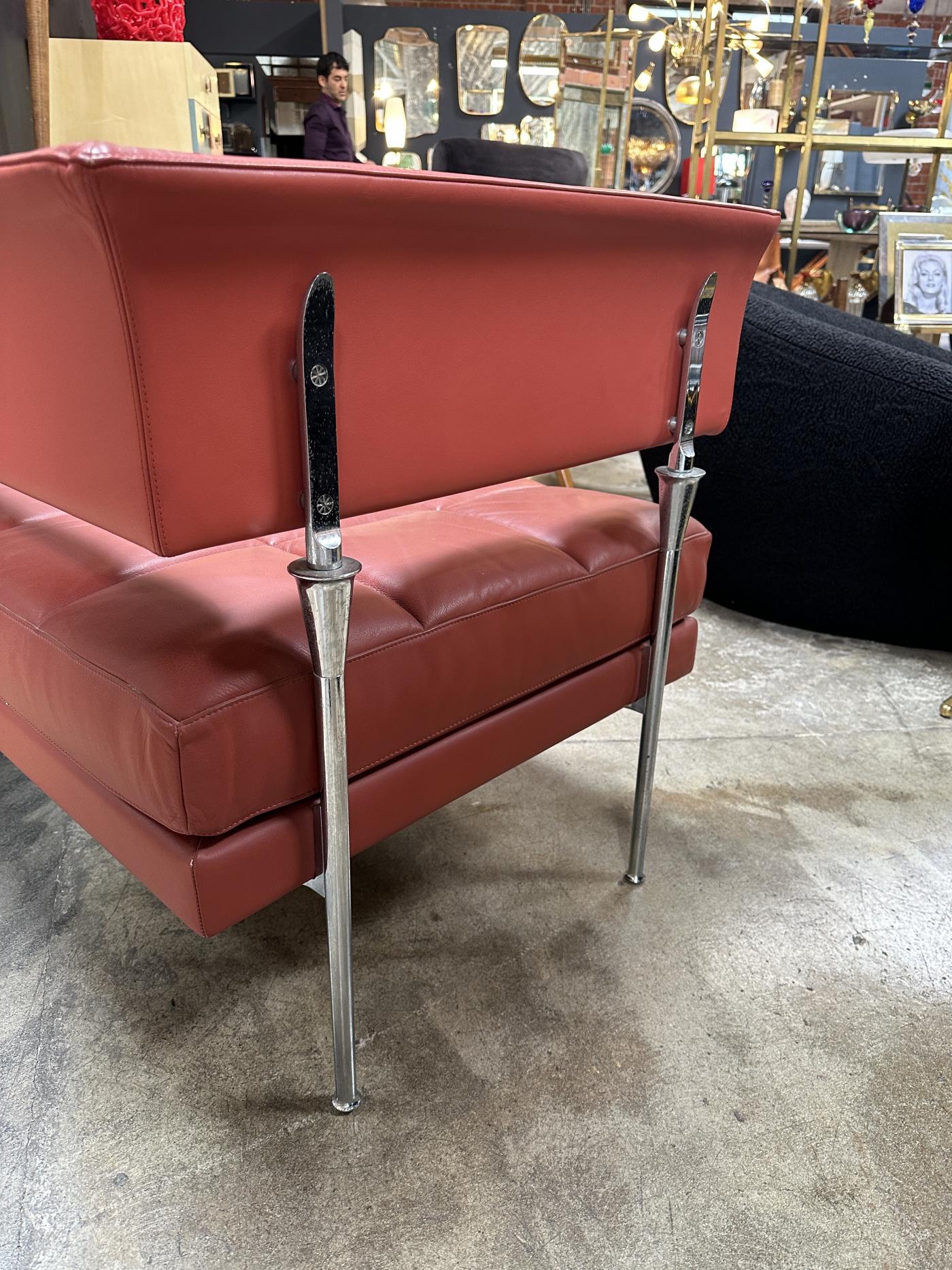Luca Scacchetti - Hydra Castor Leather Sofa by Luca Scacchetti for ...