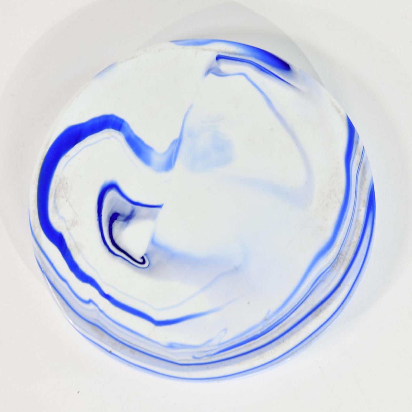 Ludovico Diaz de Santillana - Swirled glass dish