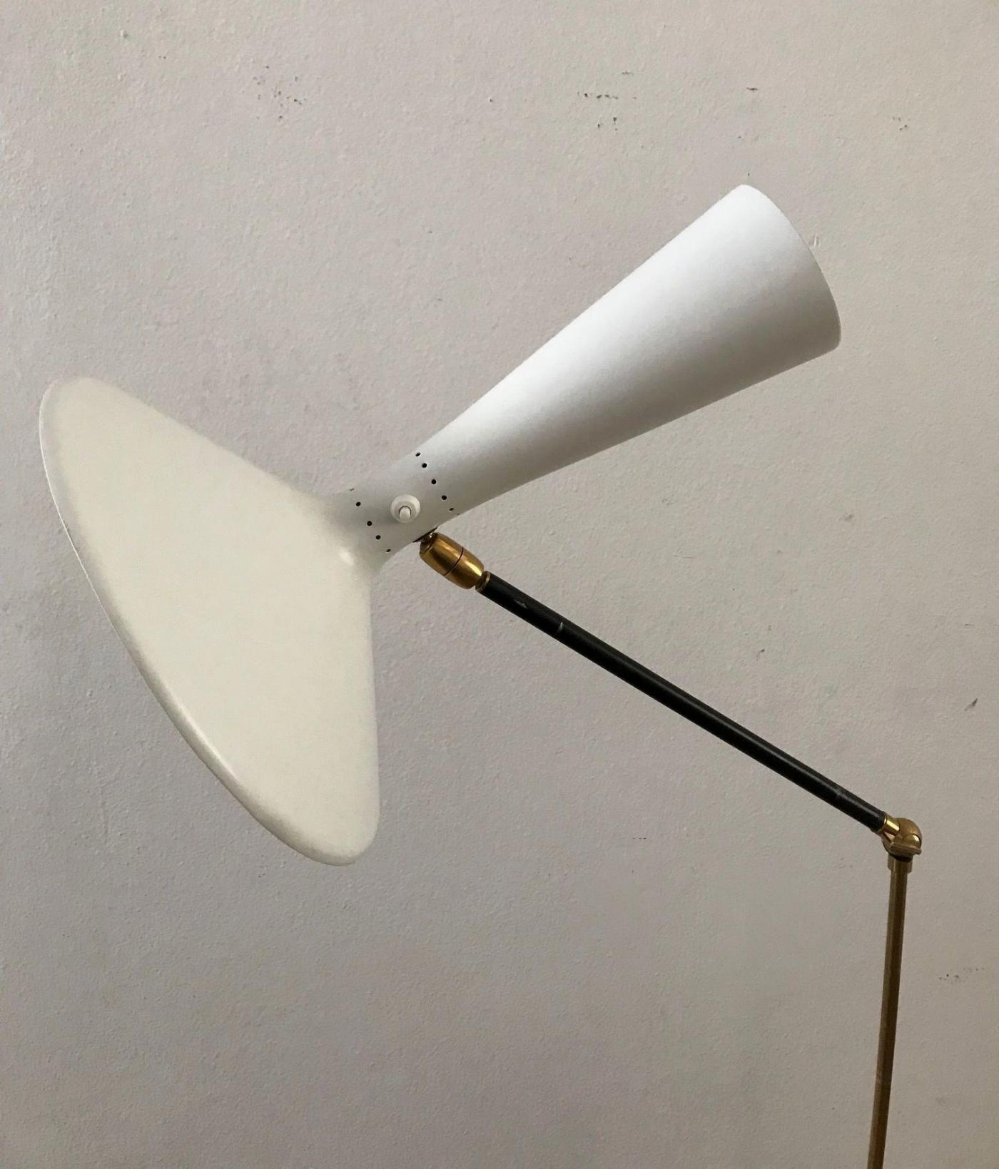 Lumen Milano - Italian Double Light Reading Floor Lamp