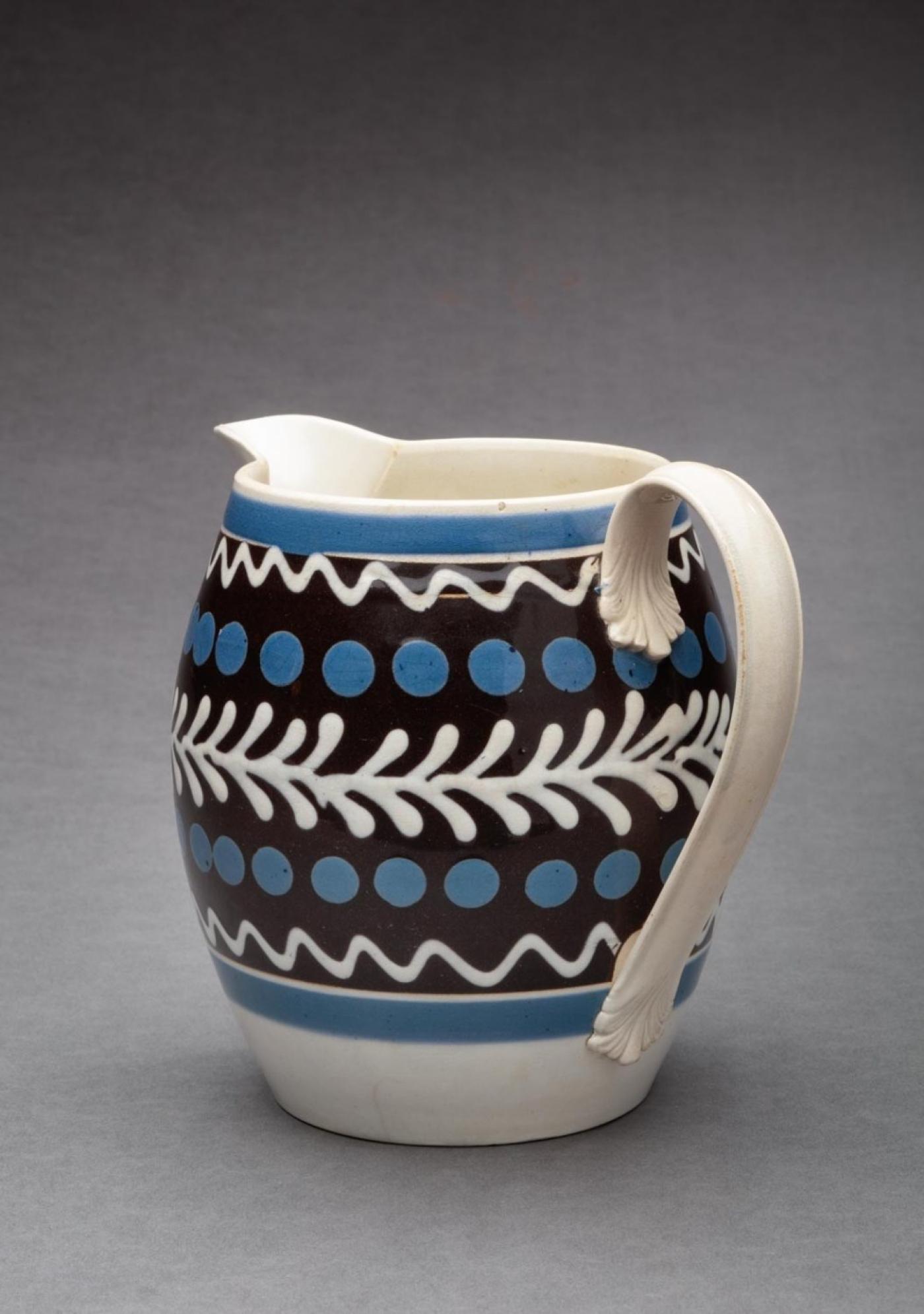 MOCHAWARE BARREL SHAPED JUG