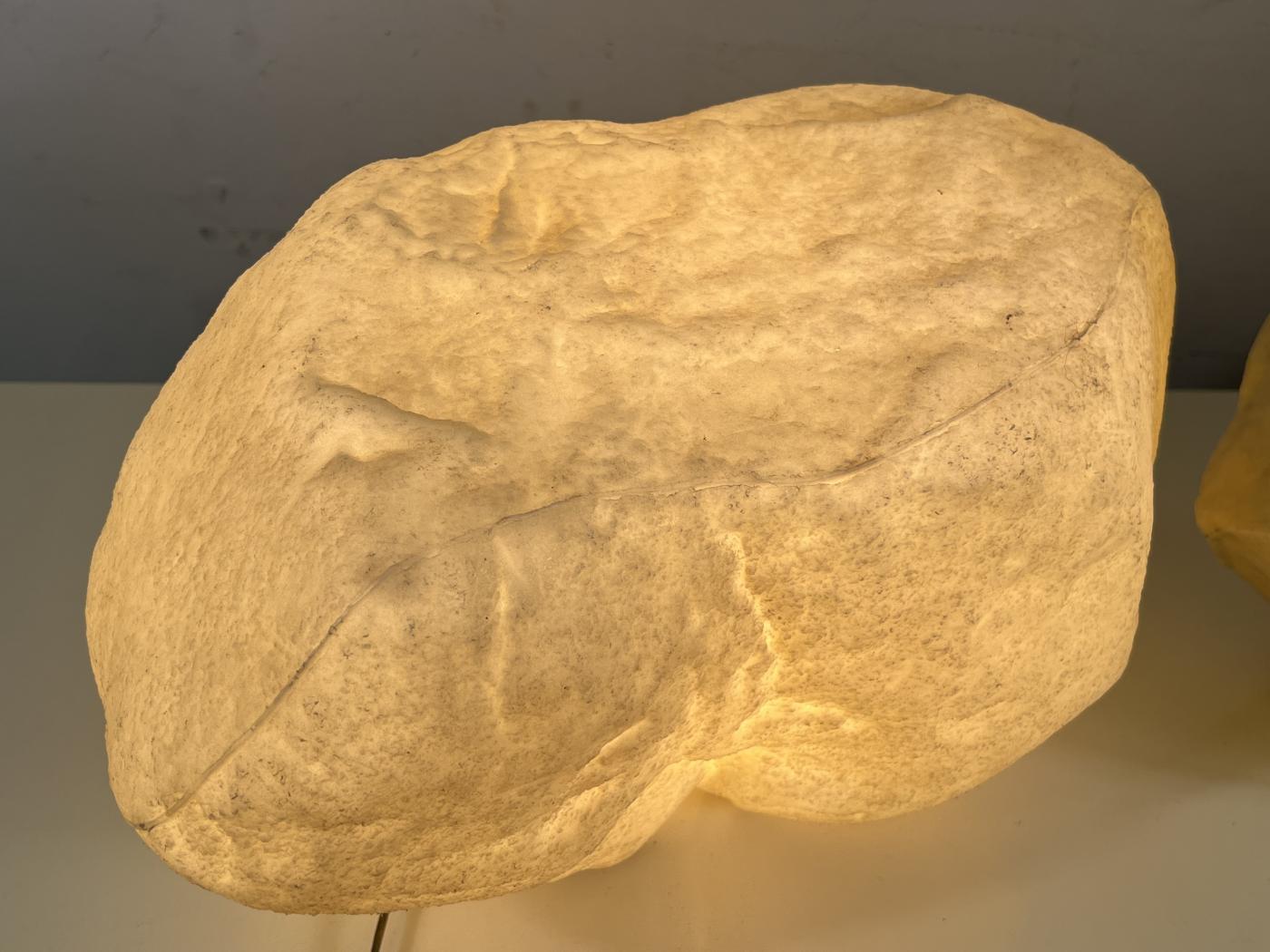 Pierre Casenove - MODERN PAIR OF CAST PLASTIC LARGE AND SMALL ...