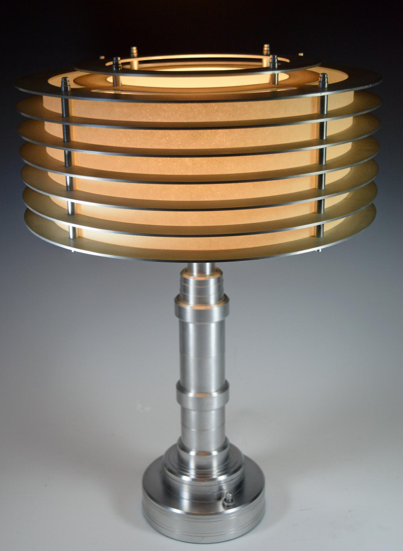 Machine Age Art Deco Pattyn Lamp