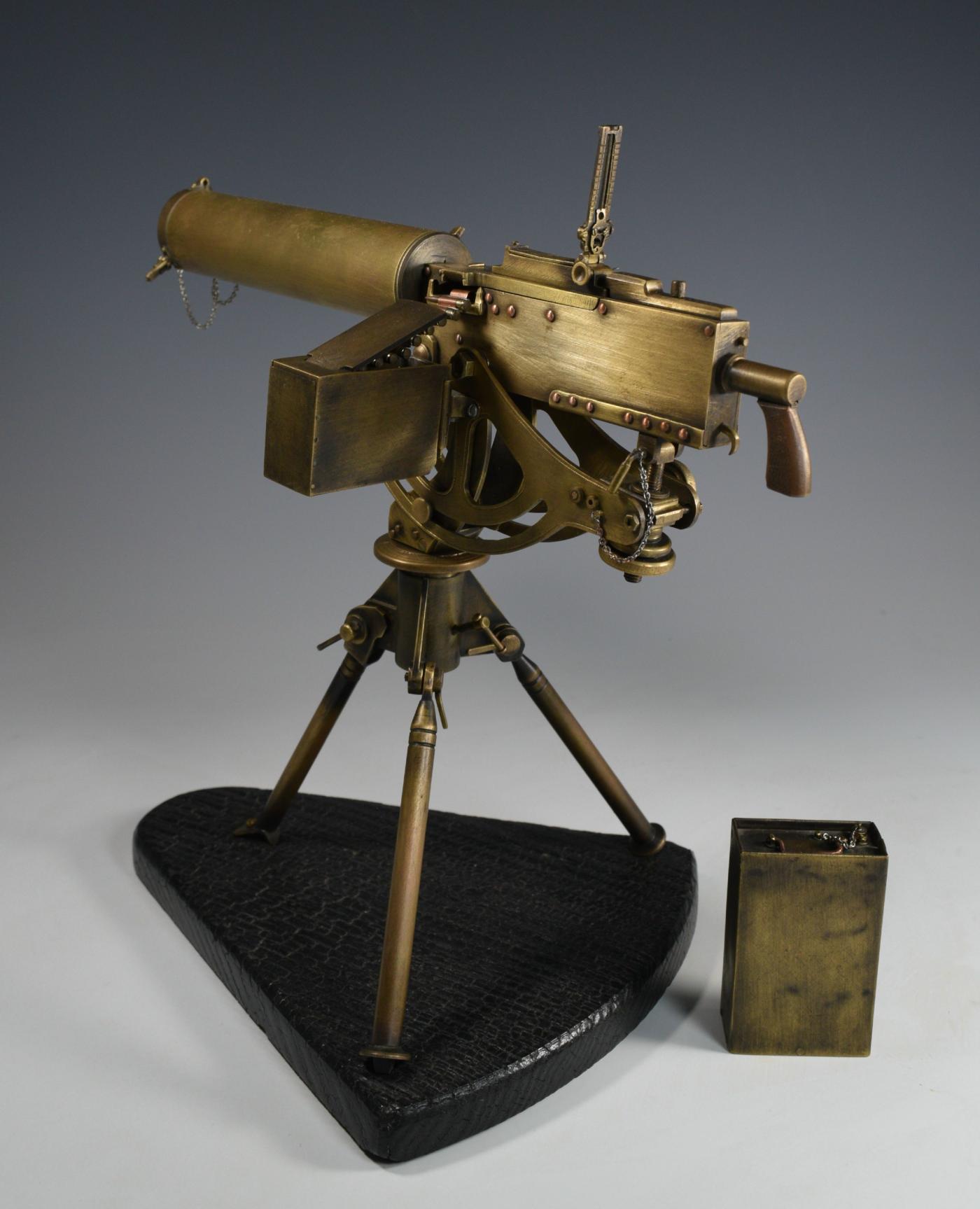 Machine Gun Model Trench Art Style Sculpture