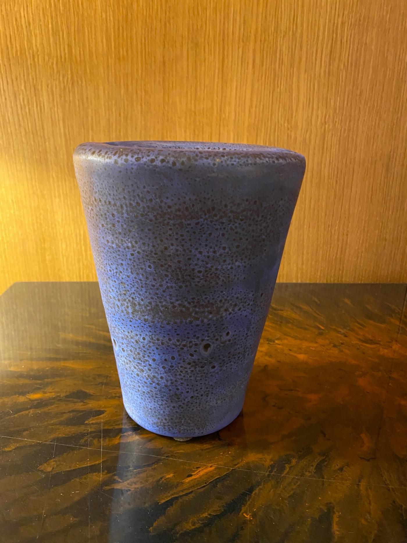 Mado Jolain - Ceramic Vase by Mado Jolain, France, 1960s