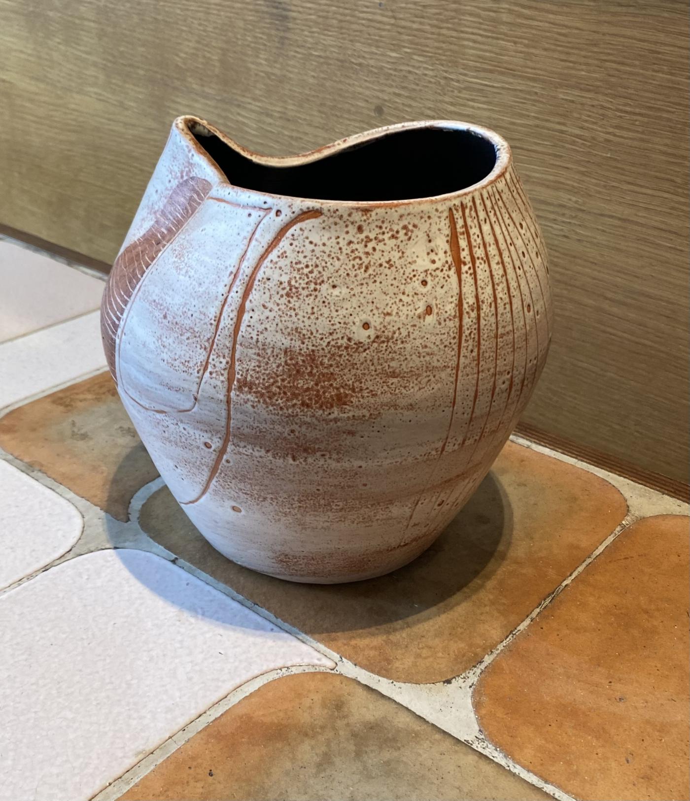 Mado Jolain - Ceramic Vase by Mado Jolain, France, 1960s