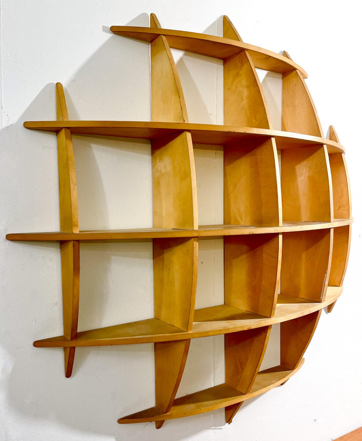 Manfredo Massironi - Mid Century "Tyco" Wall Shelf by Manfredo ...