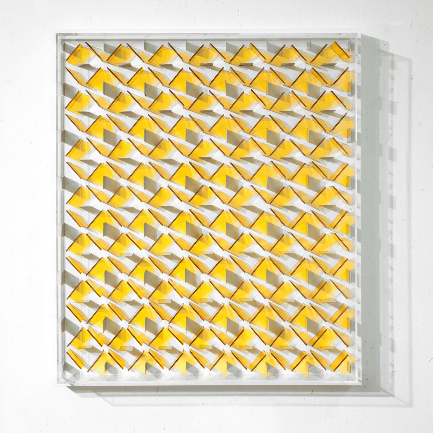 Marc Cavell - Kinetic painting with plexiglas and steel panels by Marc ...