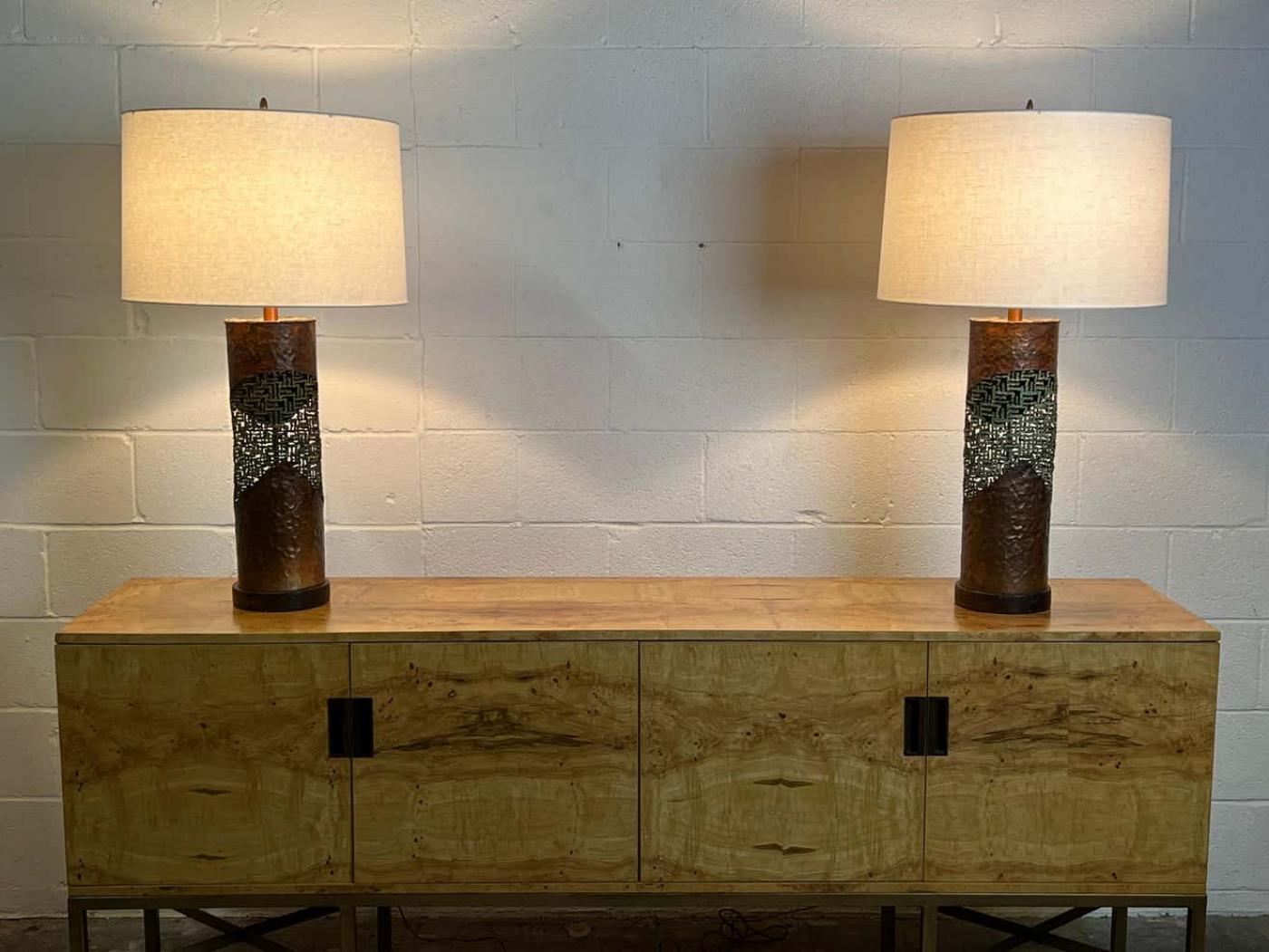 Marcello Fantoni - Pair of Marcello Fantoni Table Lamps