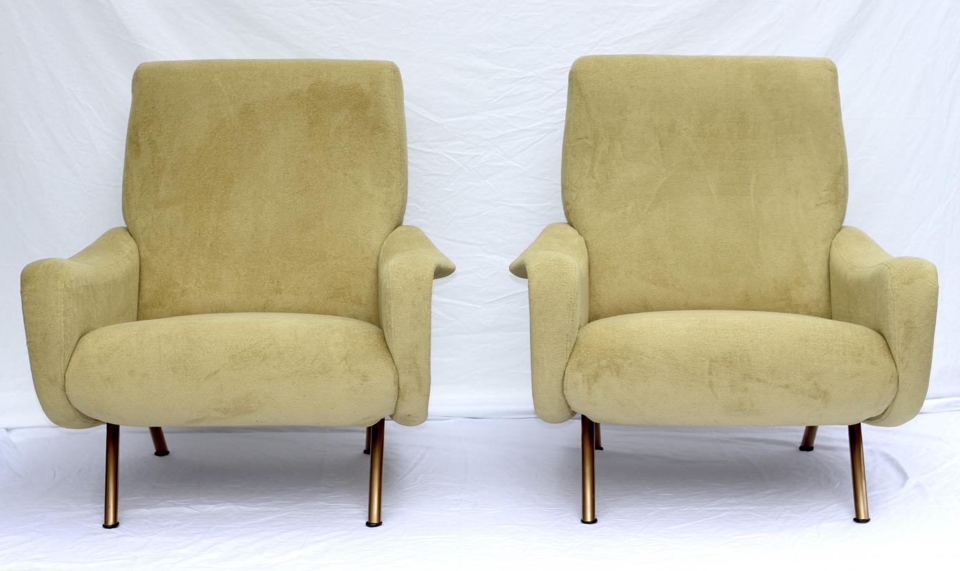 Marco Zanuso - Pair of Lady Chairs by Marco Zanuso for Arflex, 1951, Italy