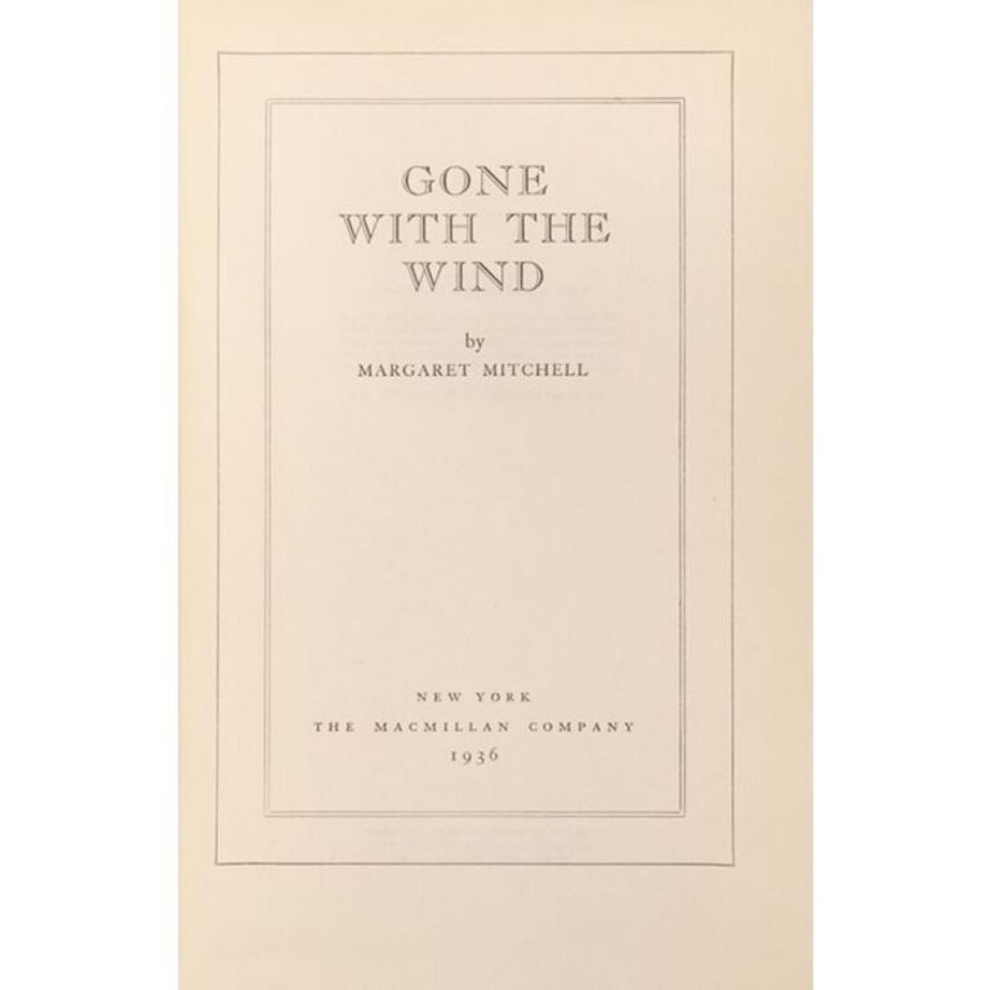 Margaret Mitchell - Gone with the Wind. by MARGARET MITCHELL