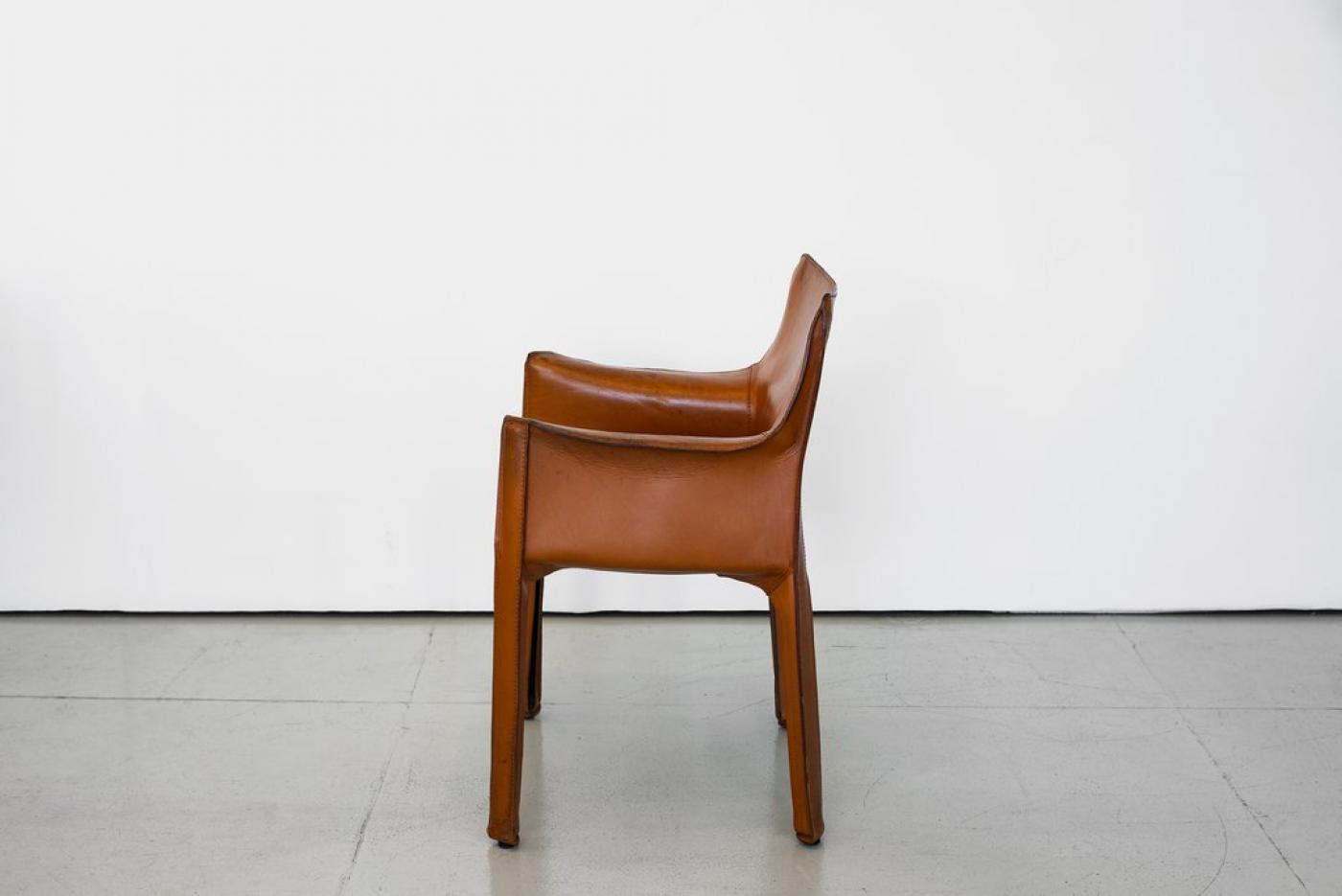 Mario Bellini - SET OF 4 BELLINI "CAB" CHAIRS