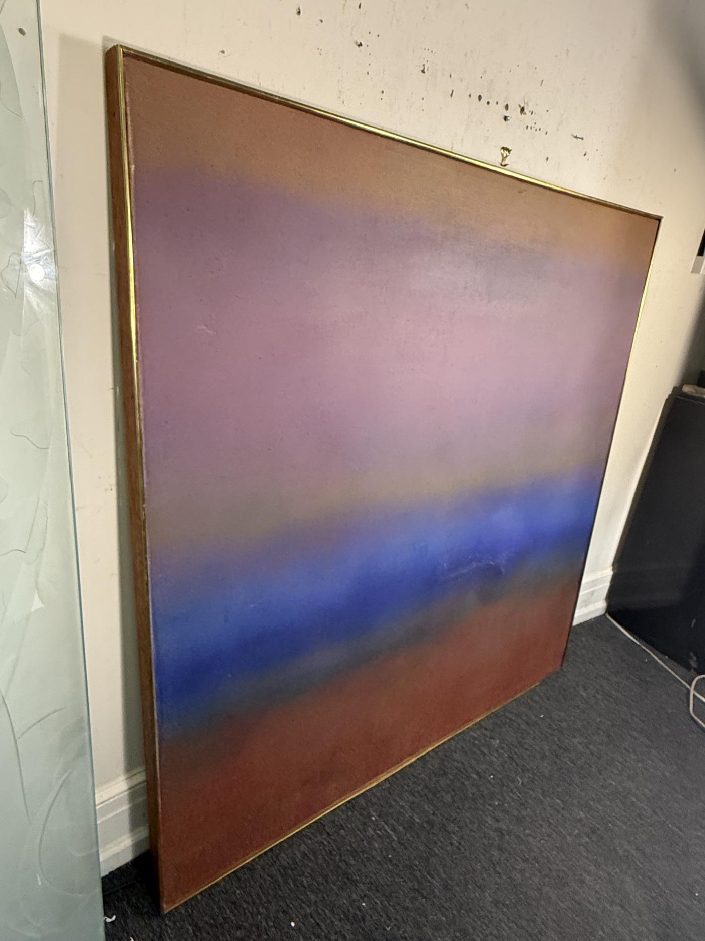 Mark Rothko - SIGNED MID CENTURY MONUMENTAL COLOR HUED ABSTRACT PAINTING