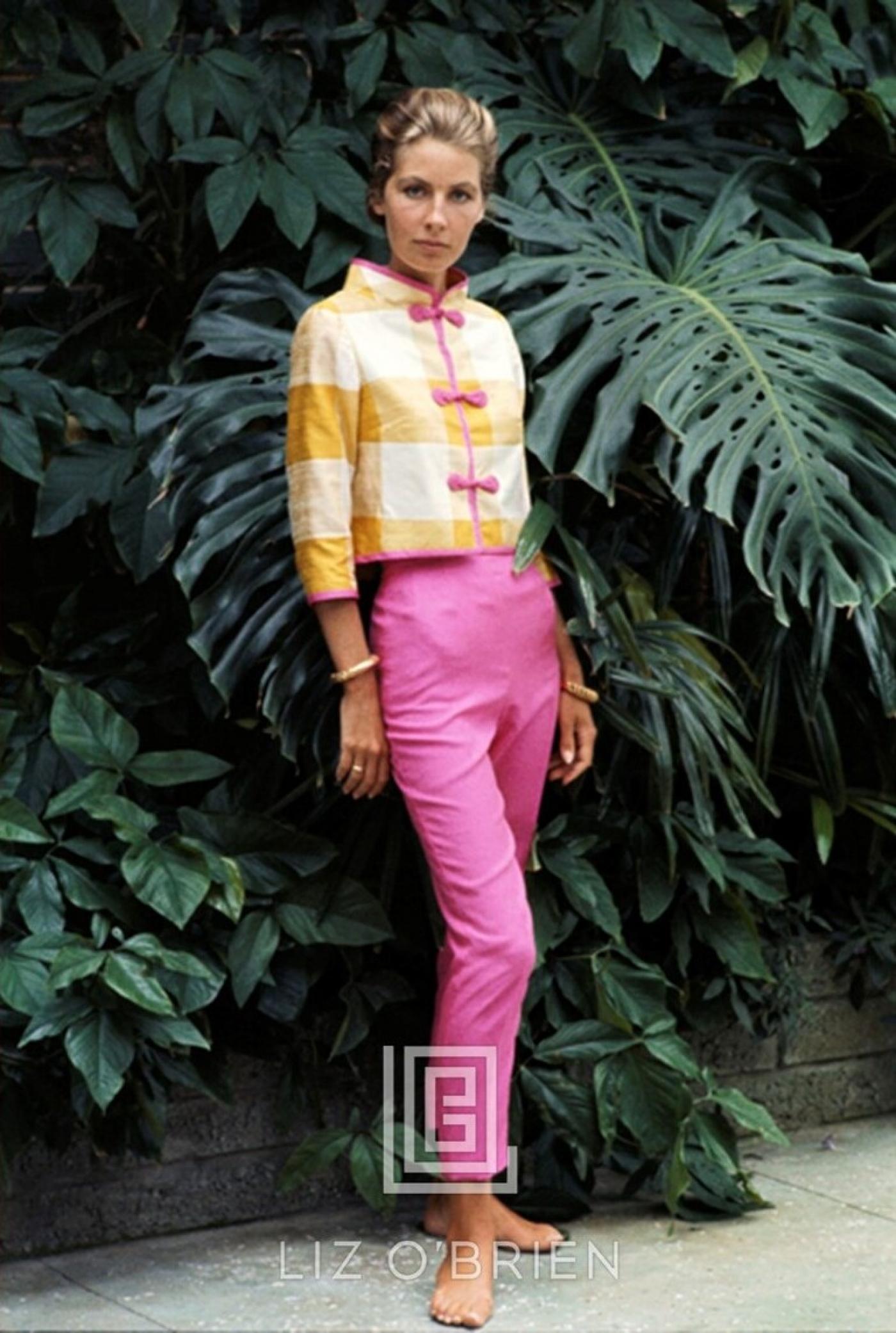 Mark Shaw - Tiger Morse, Mrs. Alfred Vanderbilt, Pink, Florida, 1962