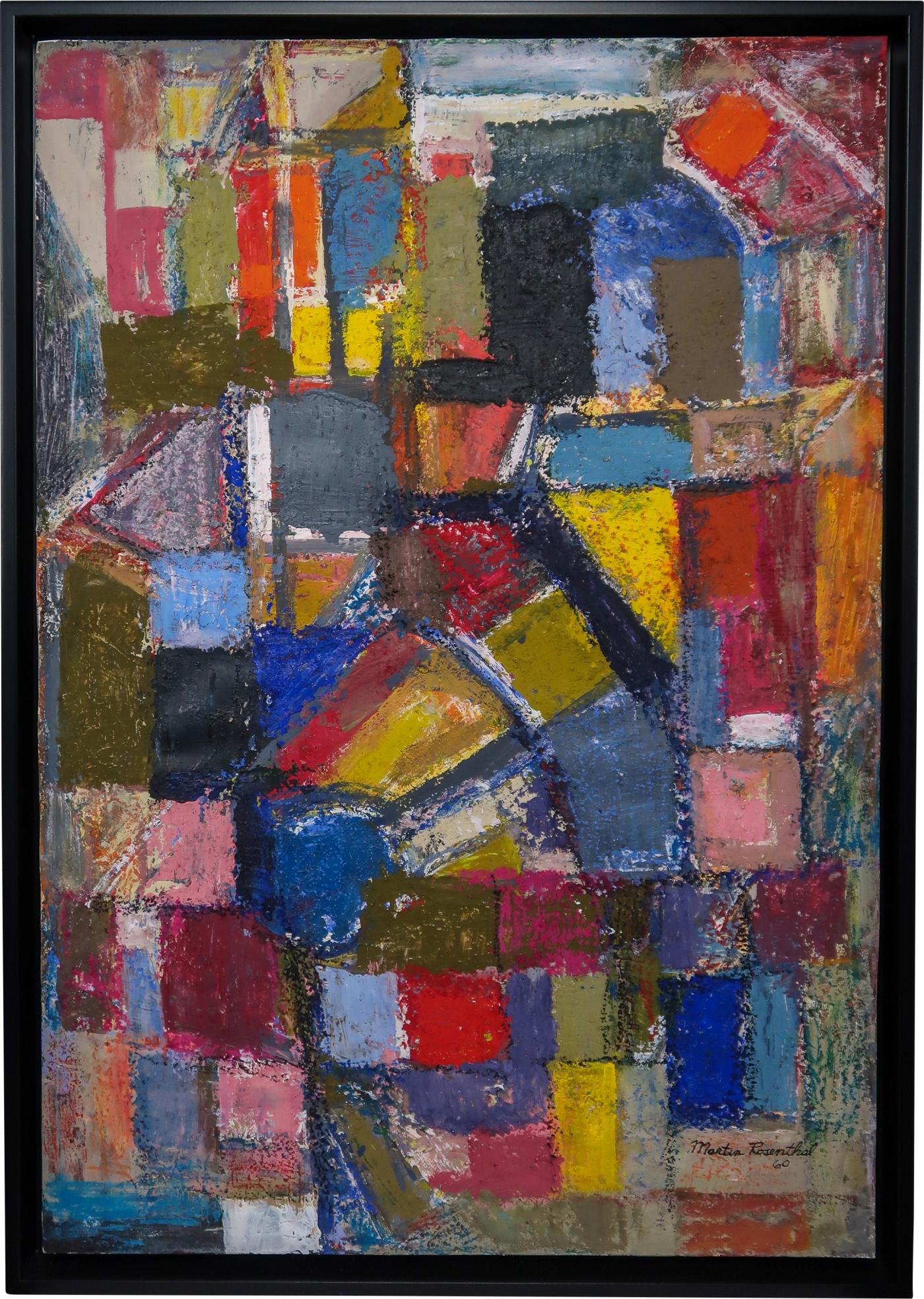 Martin Rosenthal - Martin Rosenthal (1899-1974), Large Abstract ...