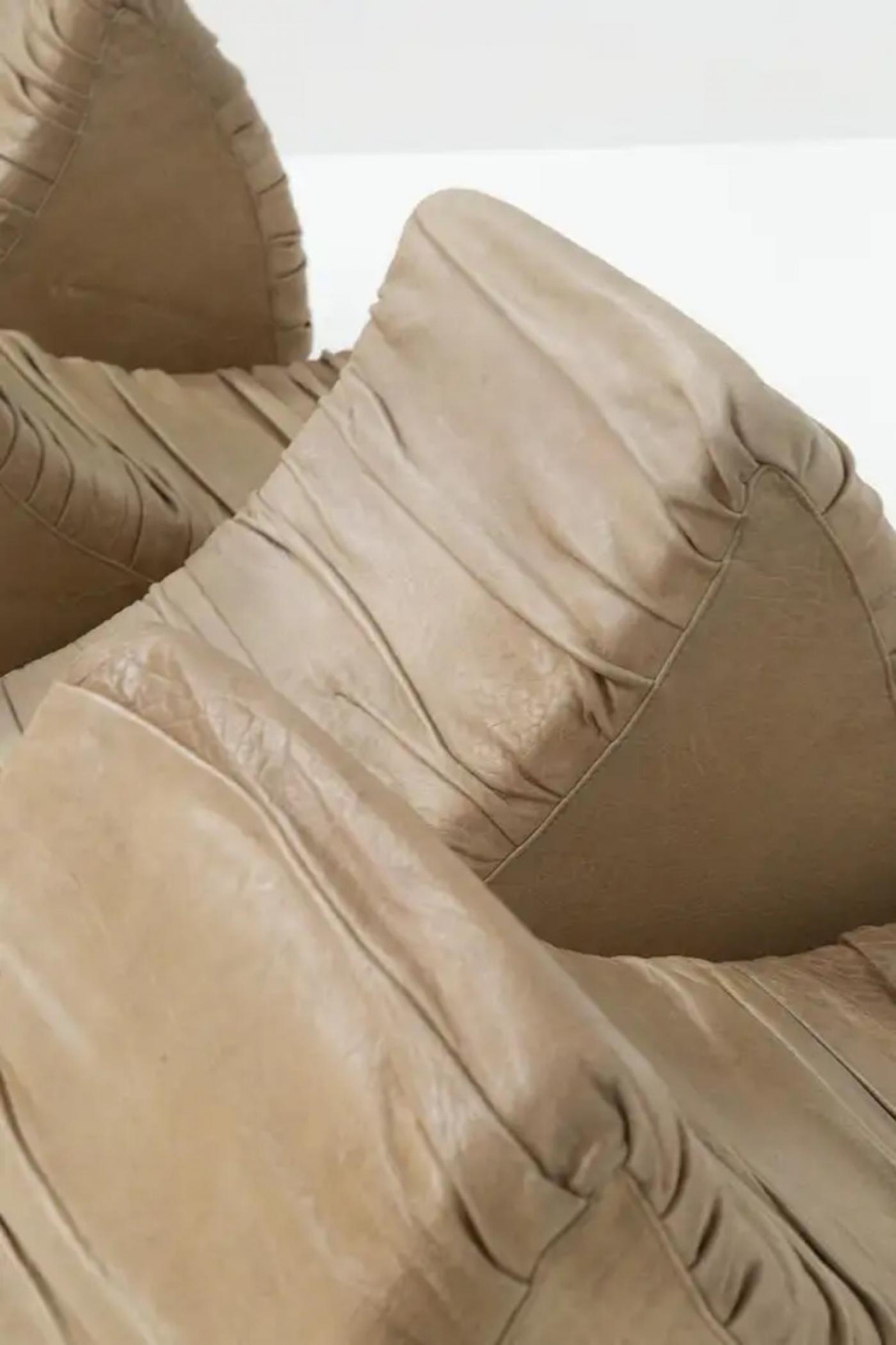 Marzio Cecchi - Rare Sofa prototype by Marzio Cecchi Model Serpente ...