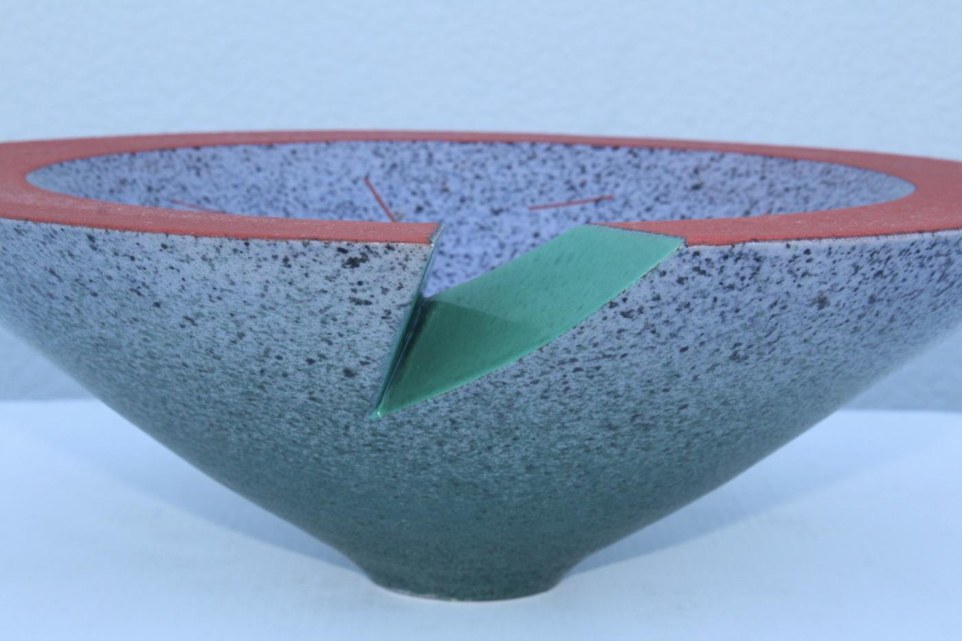 Masuo Ojima - Masuo Ojima Modernist Pottery Bowl
