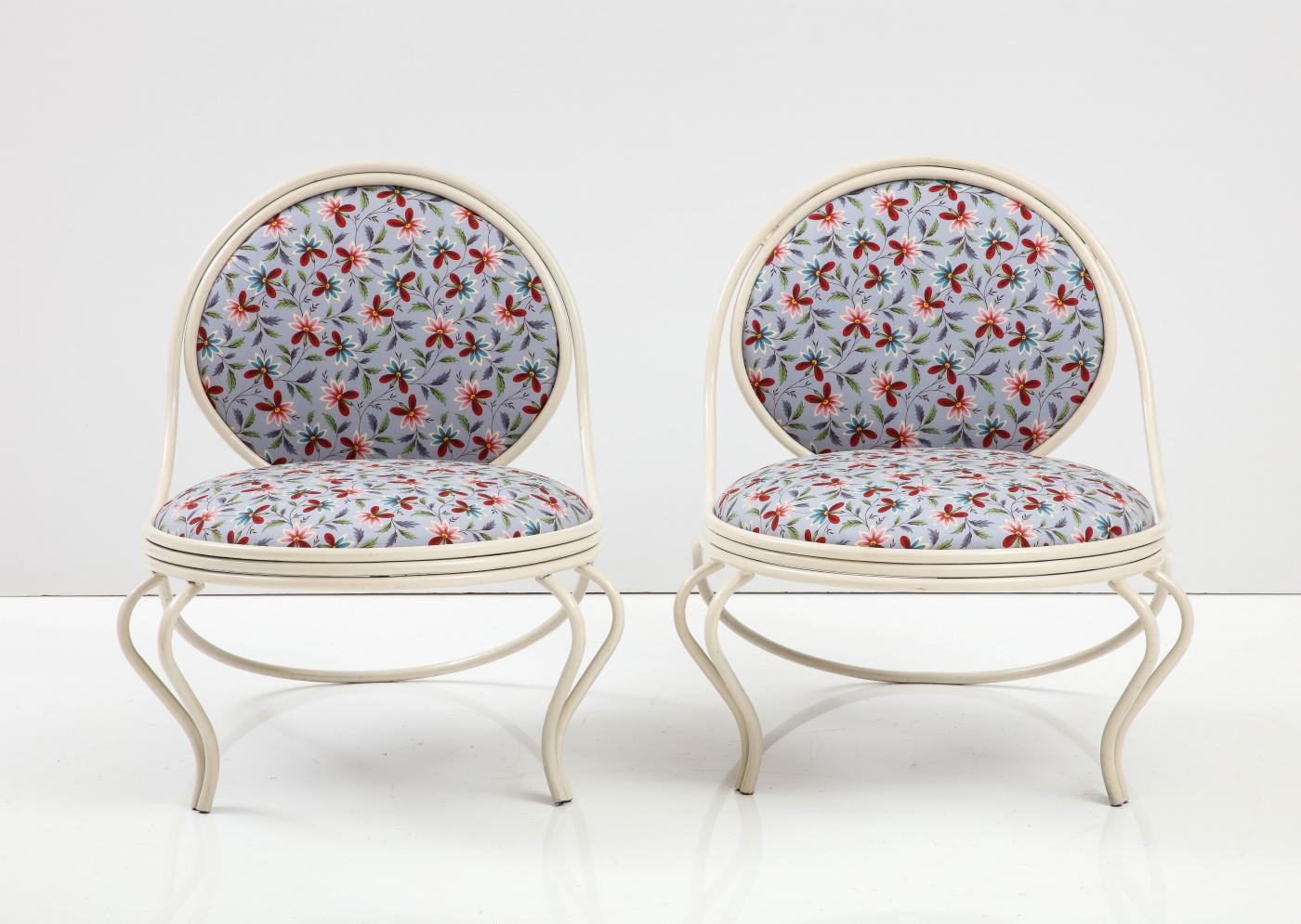 Mathieu Matégot - Pair of Lounge Chairs by Mathieu Matégot, France, Mid ...