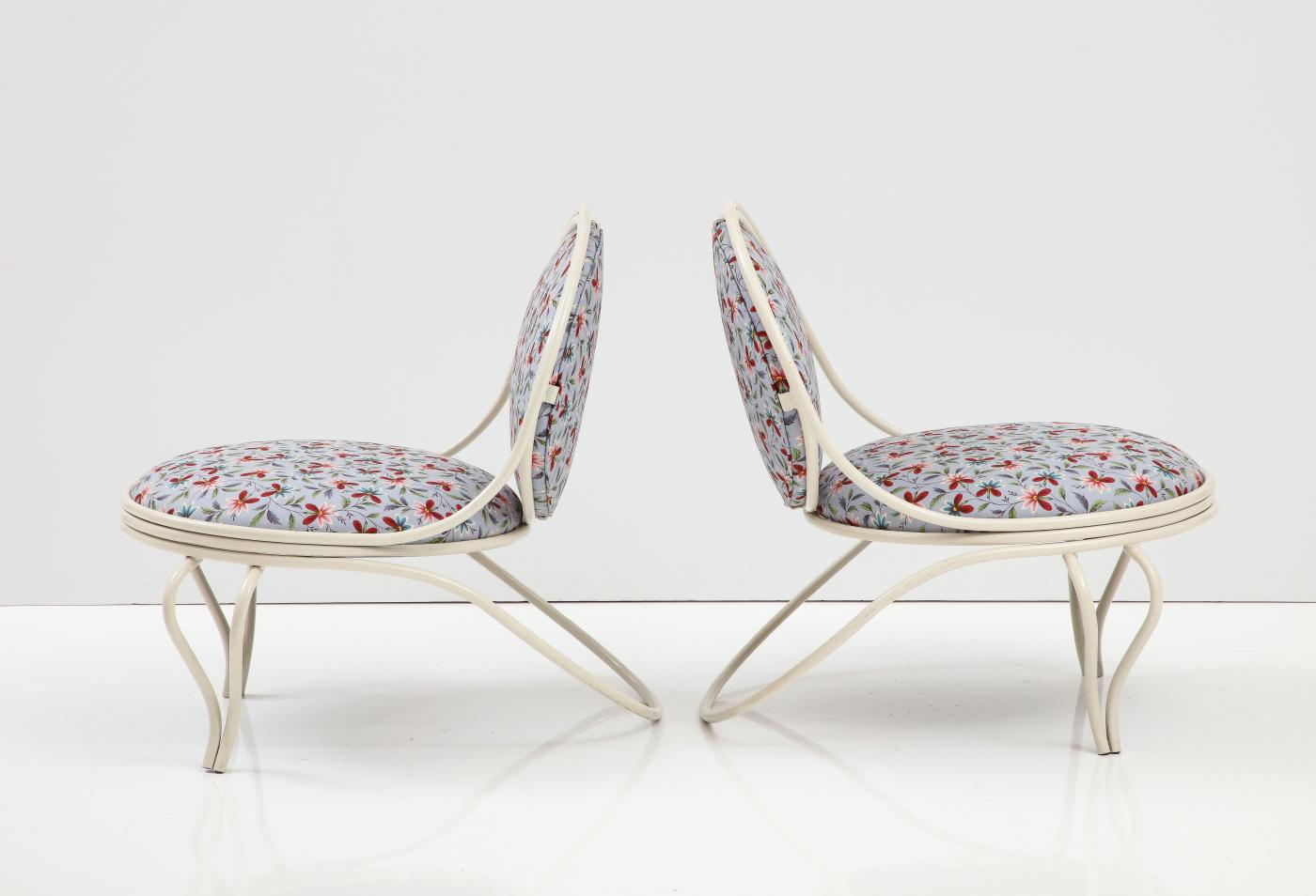 Mathieu Matégot - Pair of Lounge Chairs by Mathieu Matégot, France, Mid ...